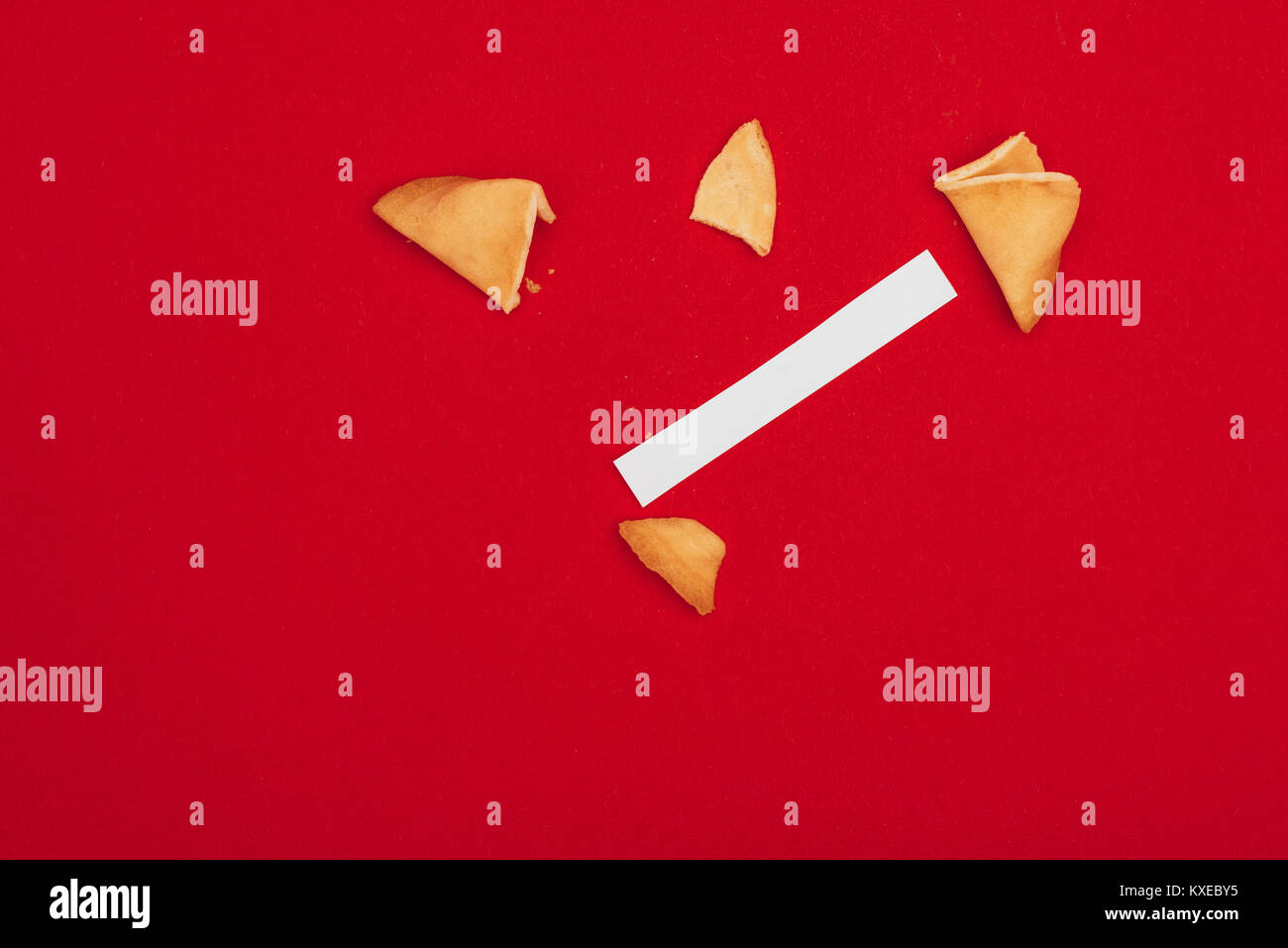 Opened fortune cookie hi-res stock photography and images - Alamy