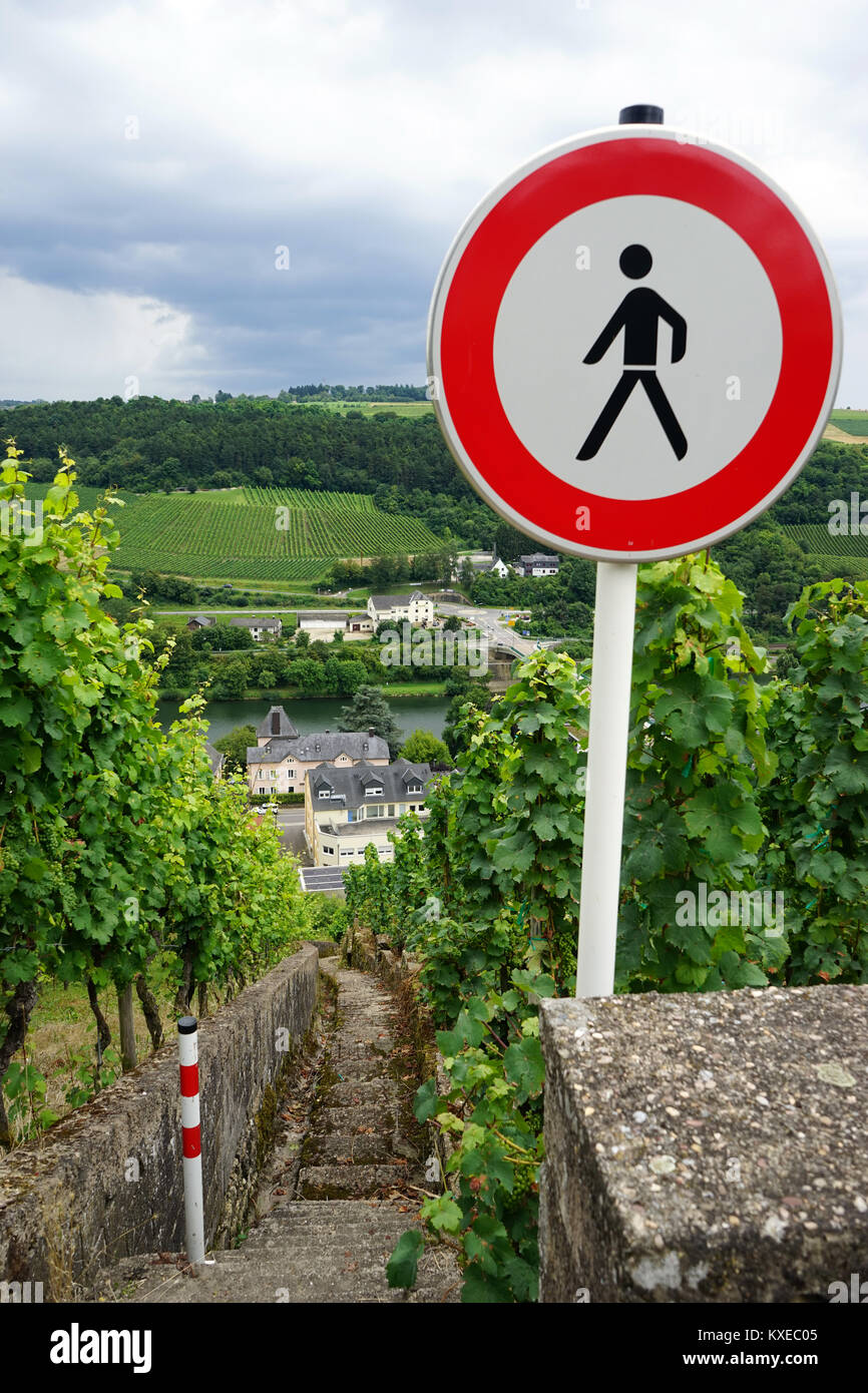 Long footpath on slope hi-res stock photography and images - Alamy