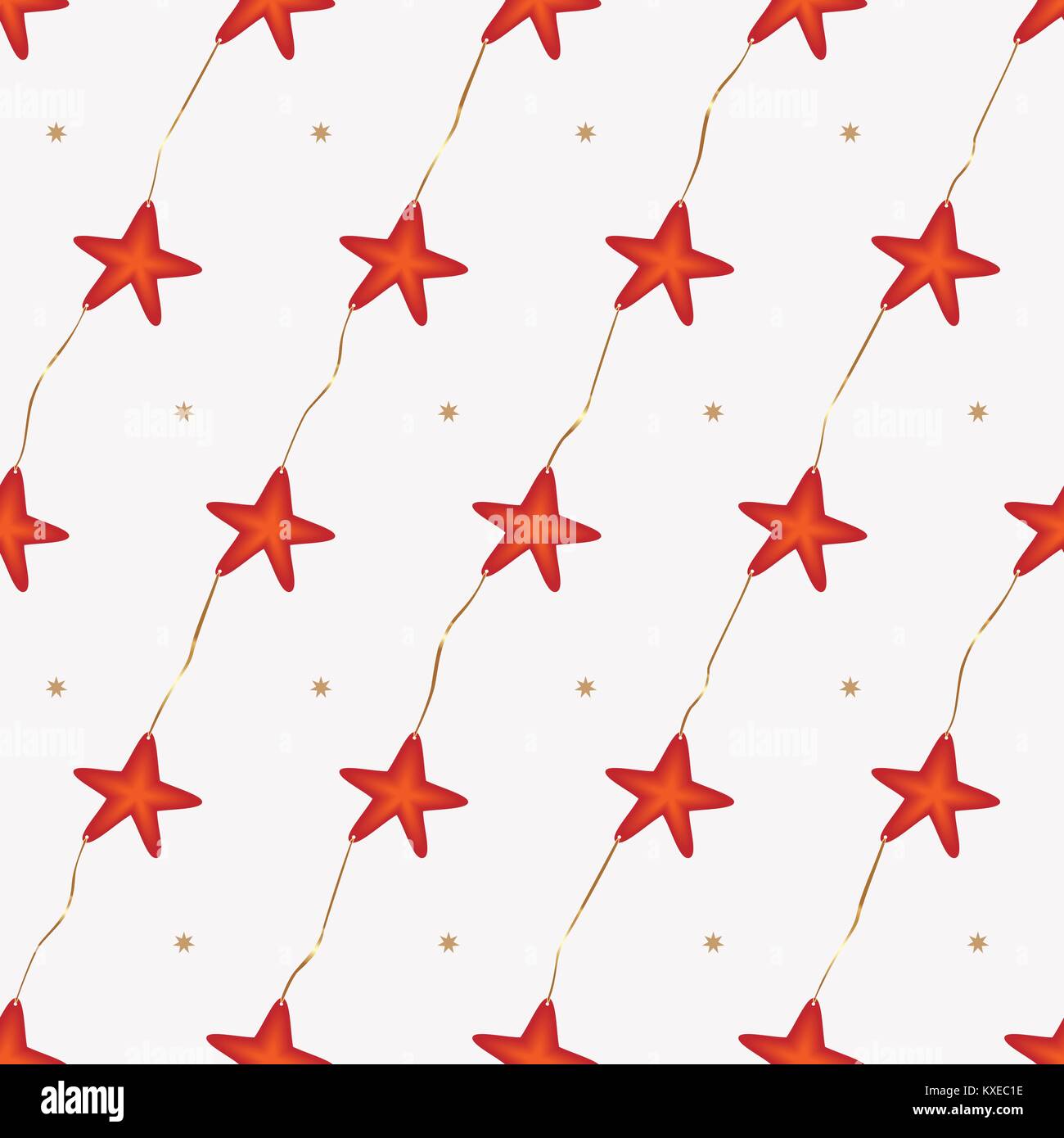 Christmas pattern united stars. Vector illustration Stock Vector Image ...
