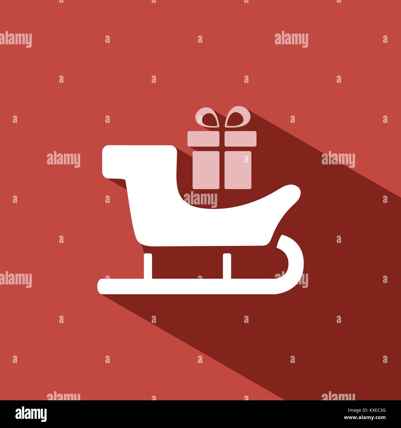 Sled vector vectors hi-res stock photography and images - Alamy