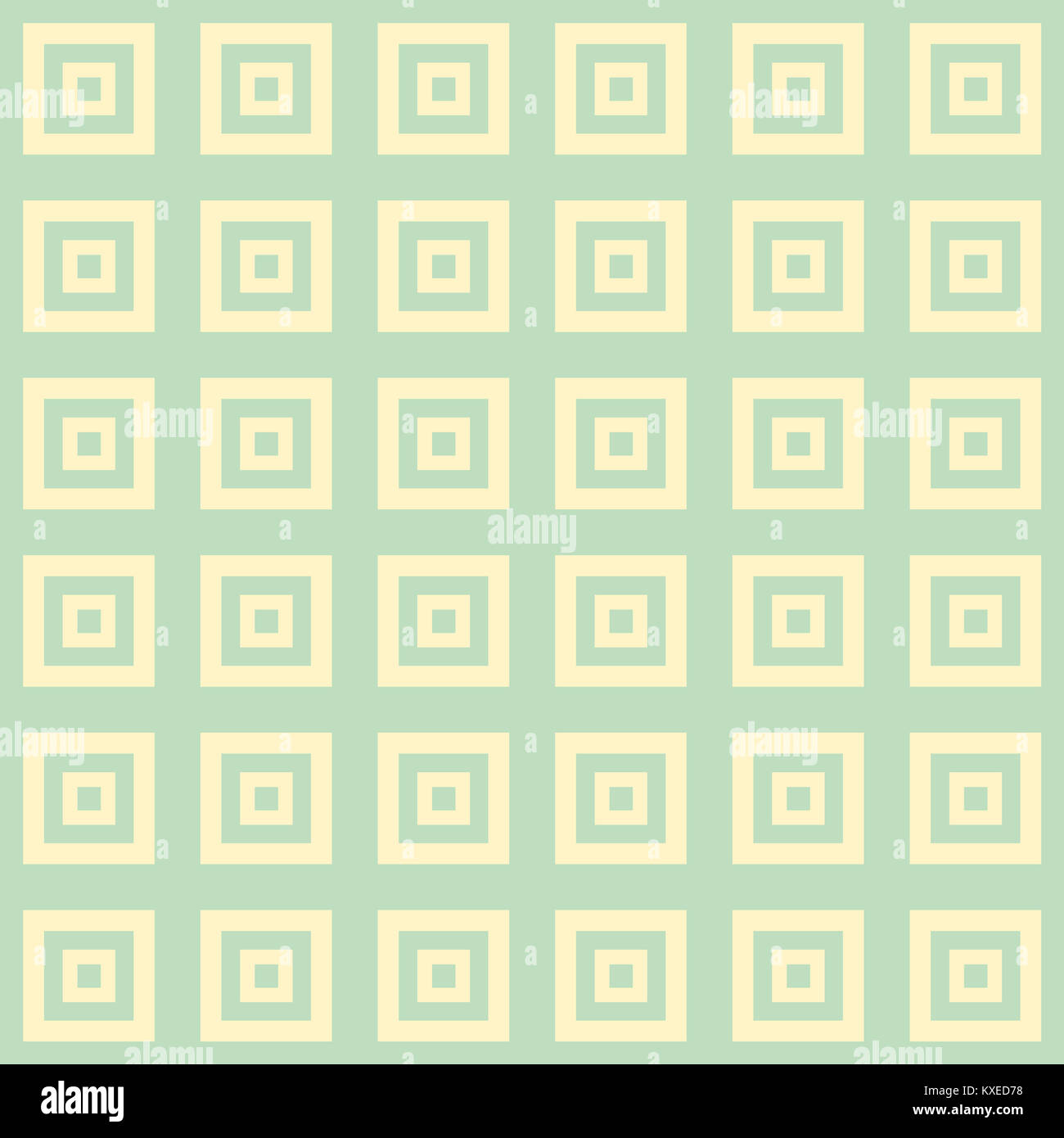 large blue green squares inside squares cube pattern background ...
