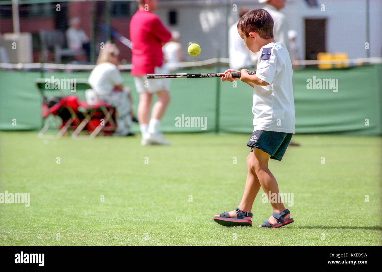 The annual County Week tennis tournament at Eastbourne's Devonshire ...