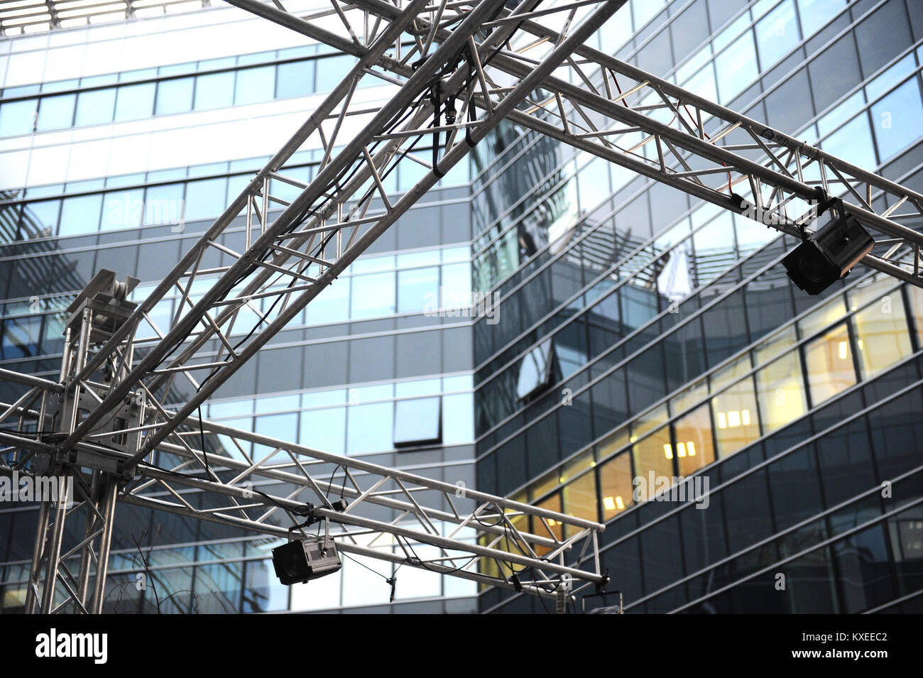 Modern architecture business building Stock Photo - Alamy
