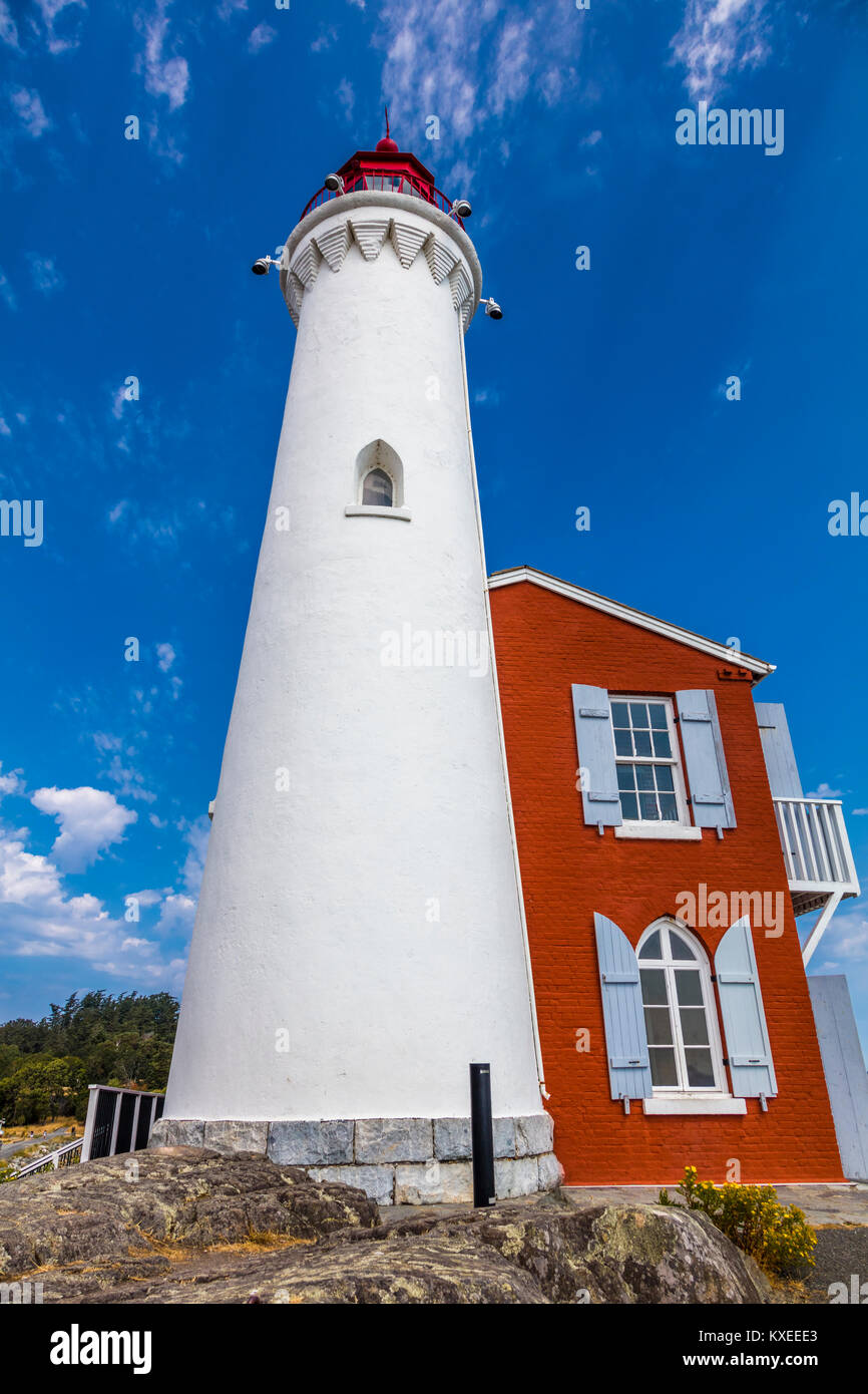 Fort rodd hill and fisgard lighthouse hi-res stock photography and ...
