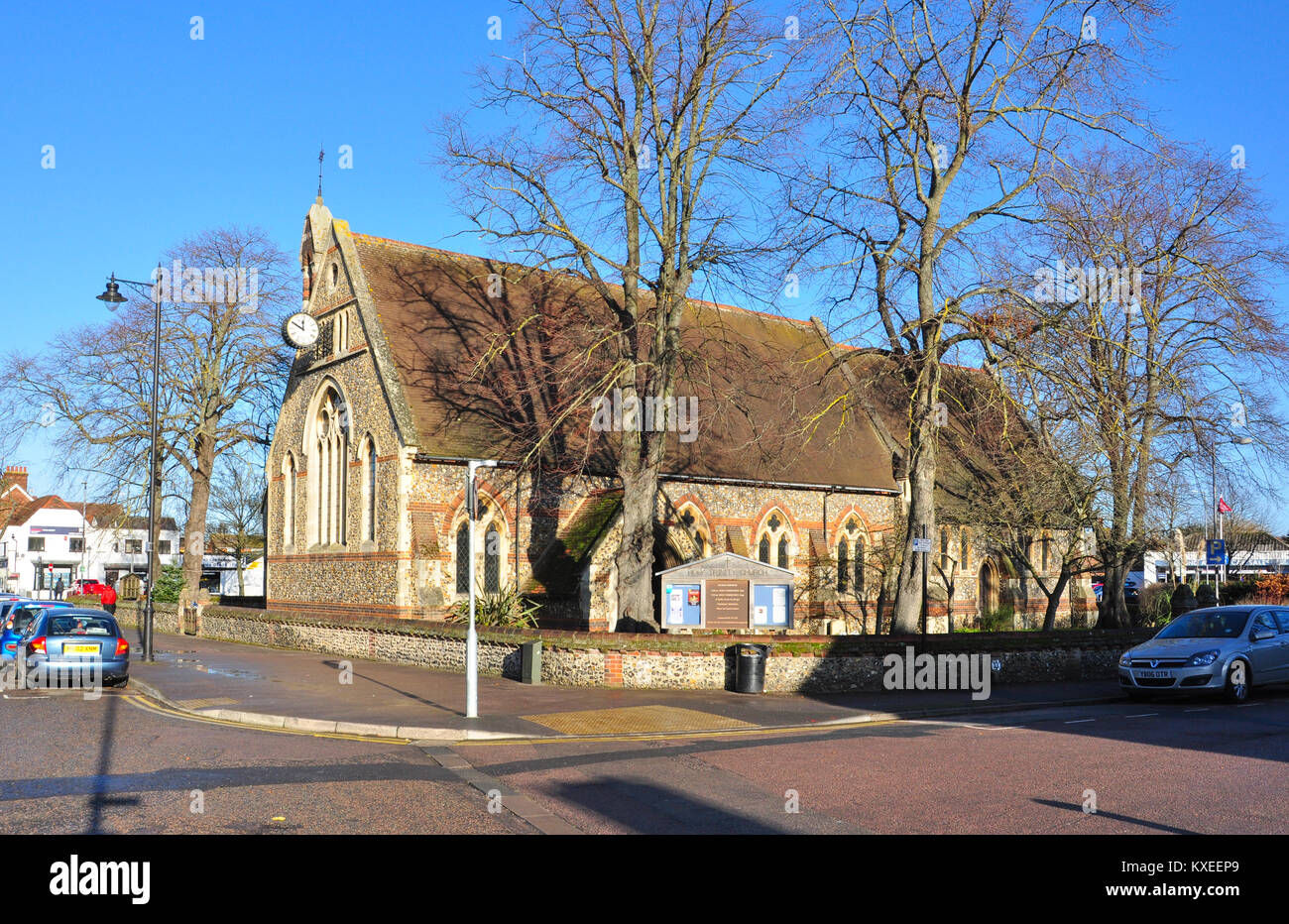 Holy Trinity Church, High Street, Stevenage, Hertfordshire, England, UK ...