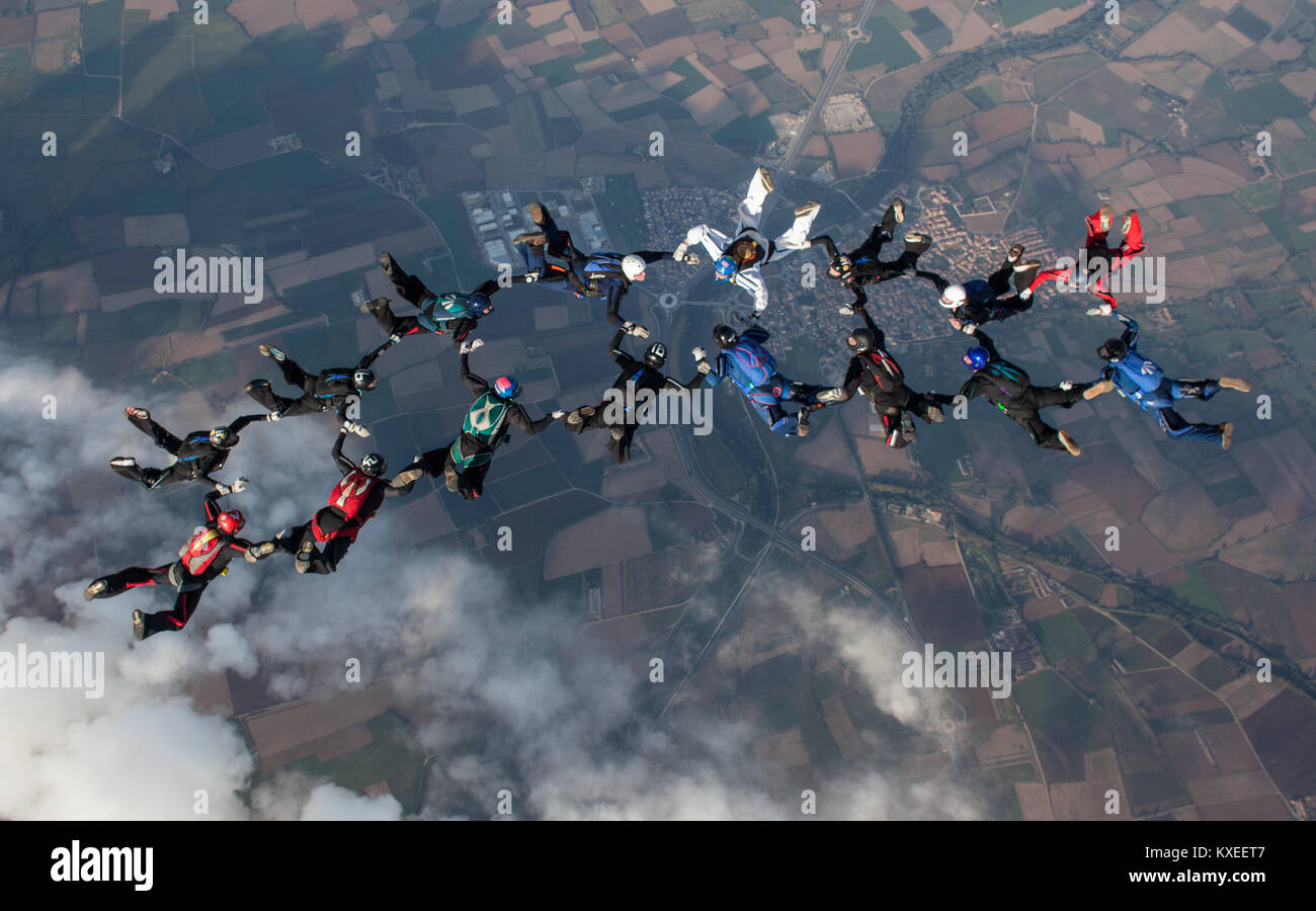 Skydiving competition hi-res stock photography and images - Alamy
