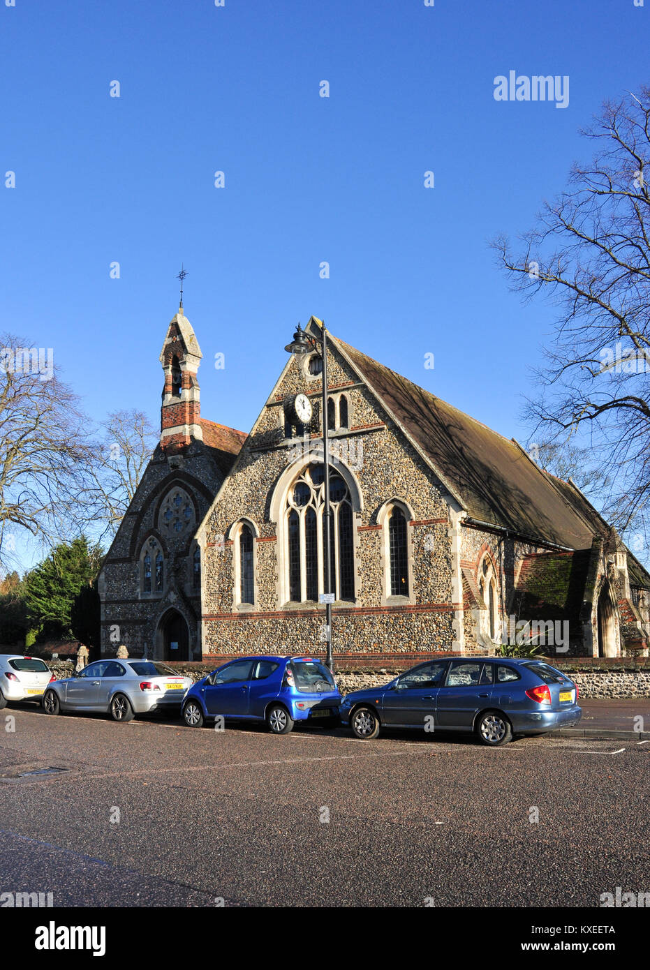 Holy Trinity Church, High Street, Stevenage, Hertfordshire, England, UK ...