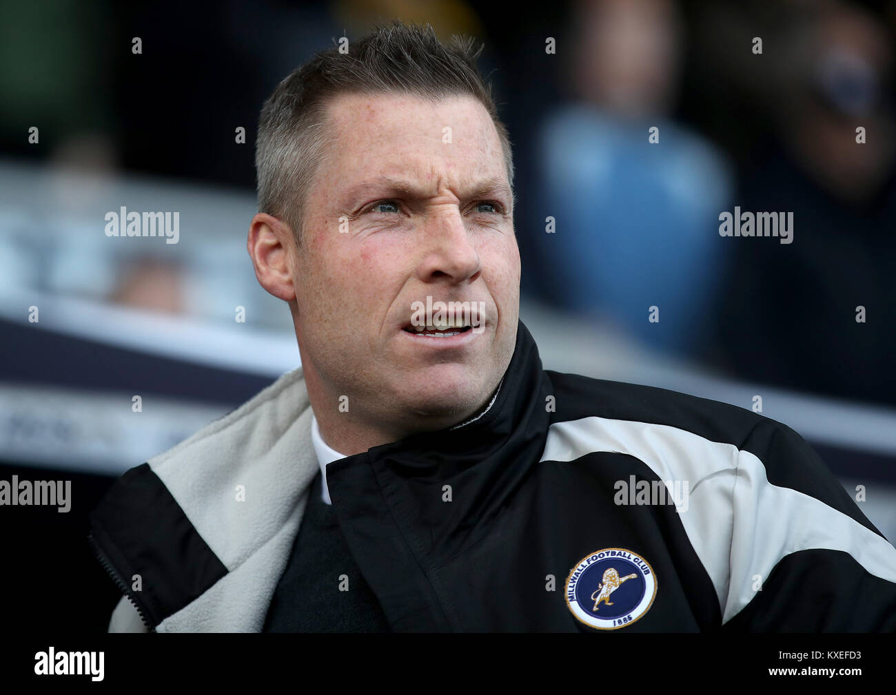 Millwall manager Neil Harris Stock Photo - Alamy