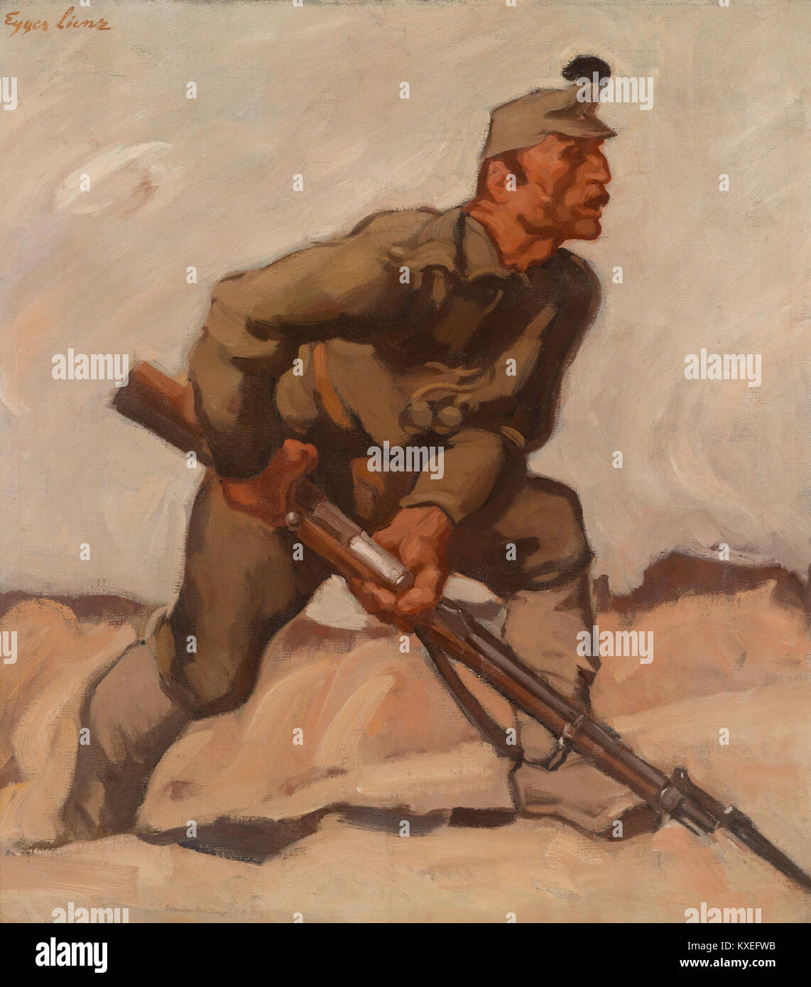 Albin egger lienz painting hi-res stock photography and images - Alamy