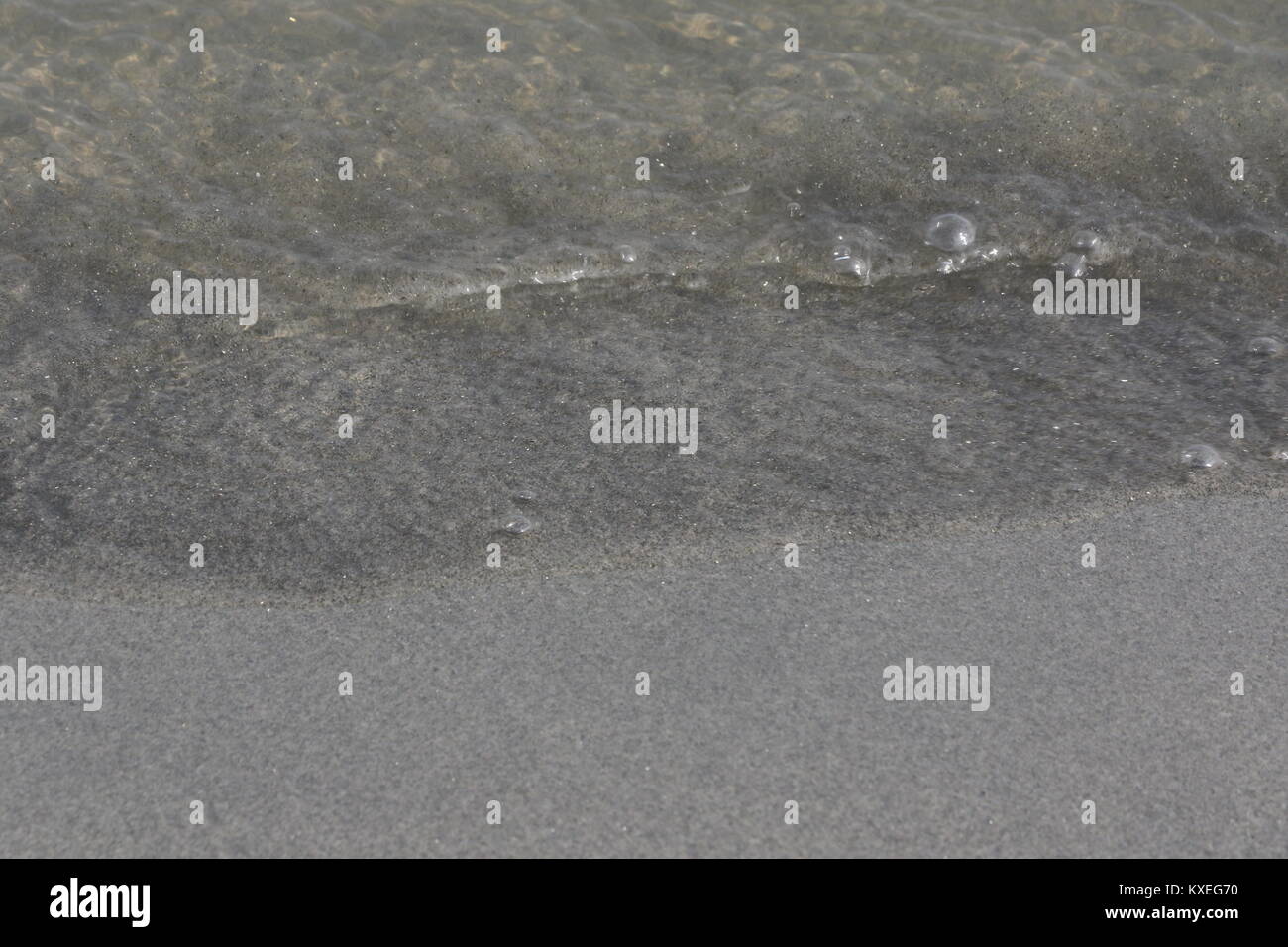 Interesting patterns in sand on a riverbed, sand Stock Photo - Alamy