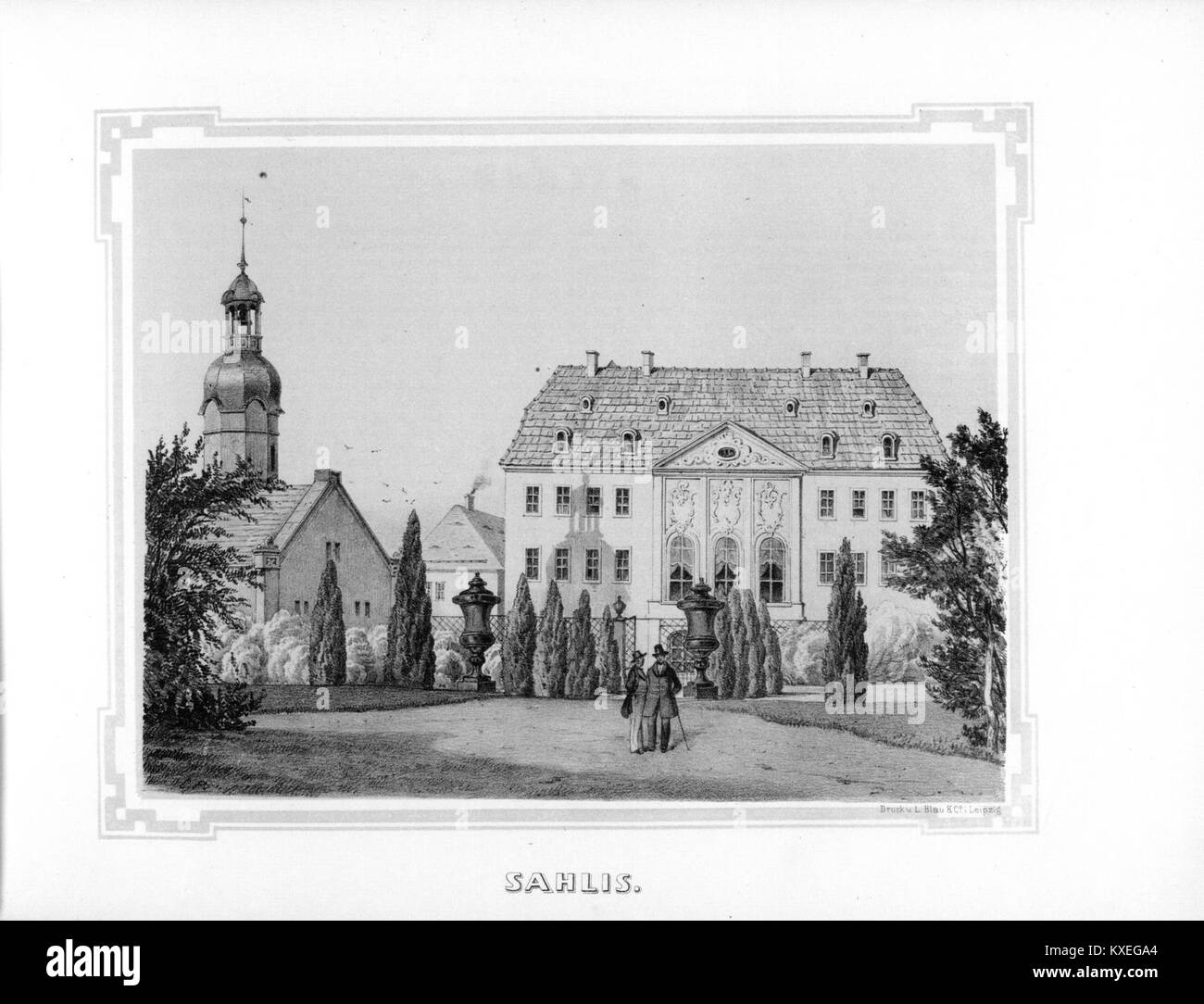 An album of castles and manor houses in the Kingdom of Saxony ...