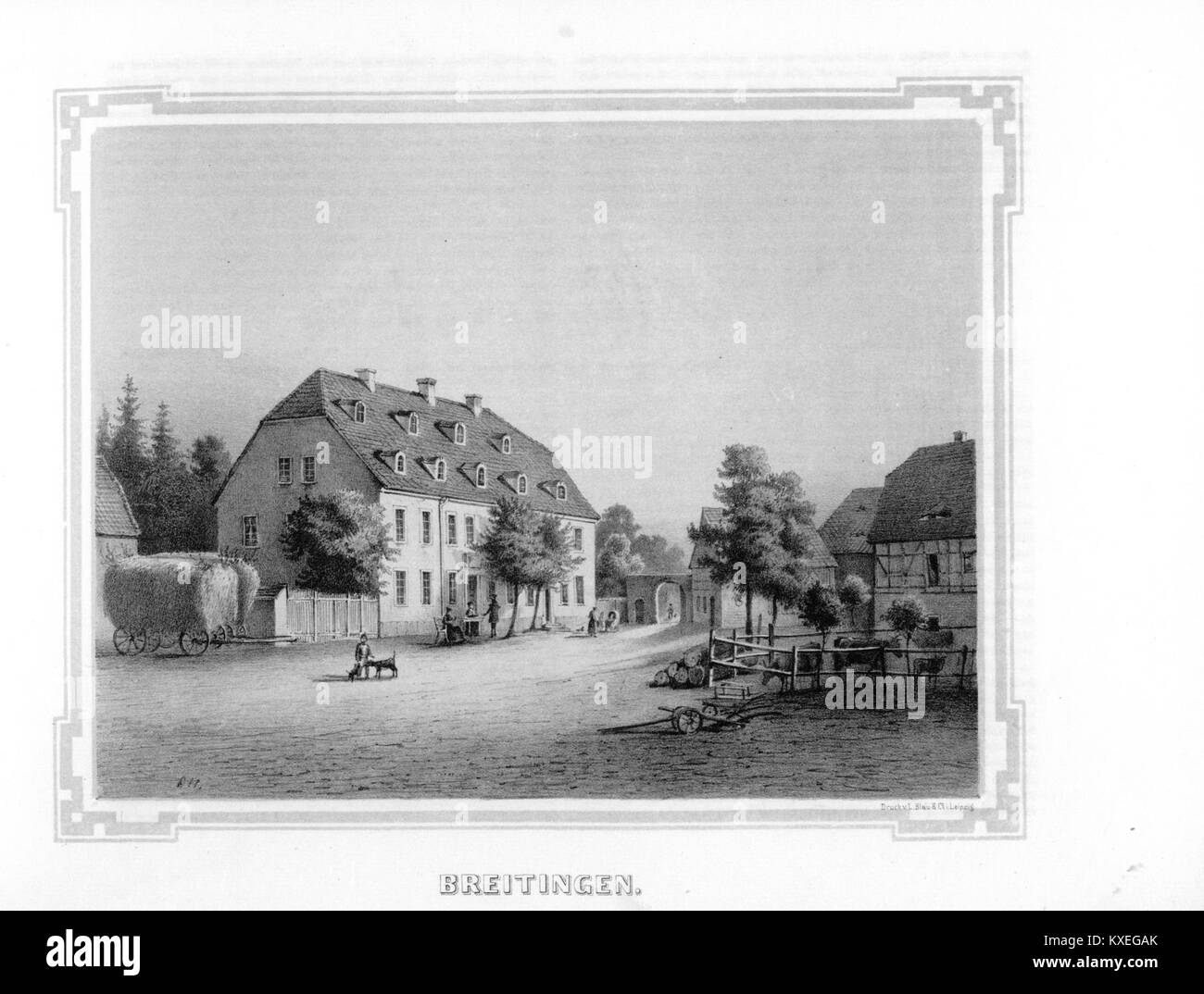 This image features an album depicting castles and manor houses in the ...