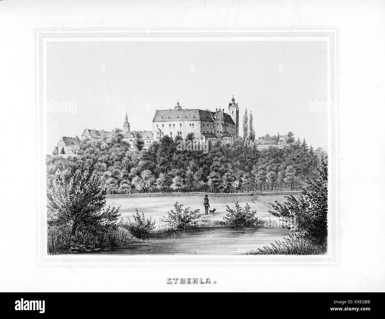 An album documenting castles and manor houses in the Kingdom of Saxony ...