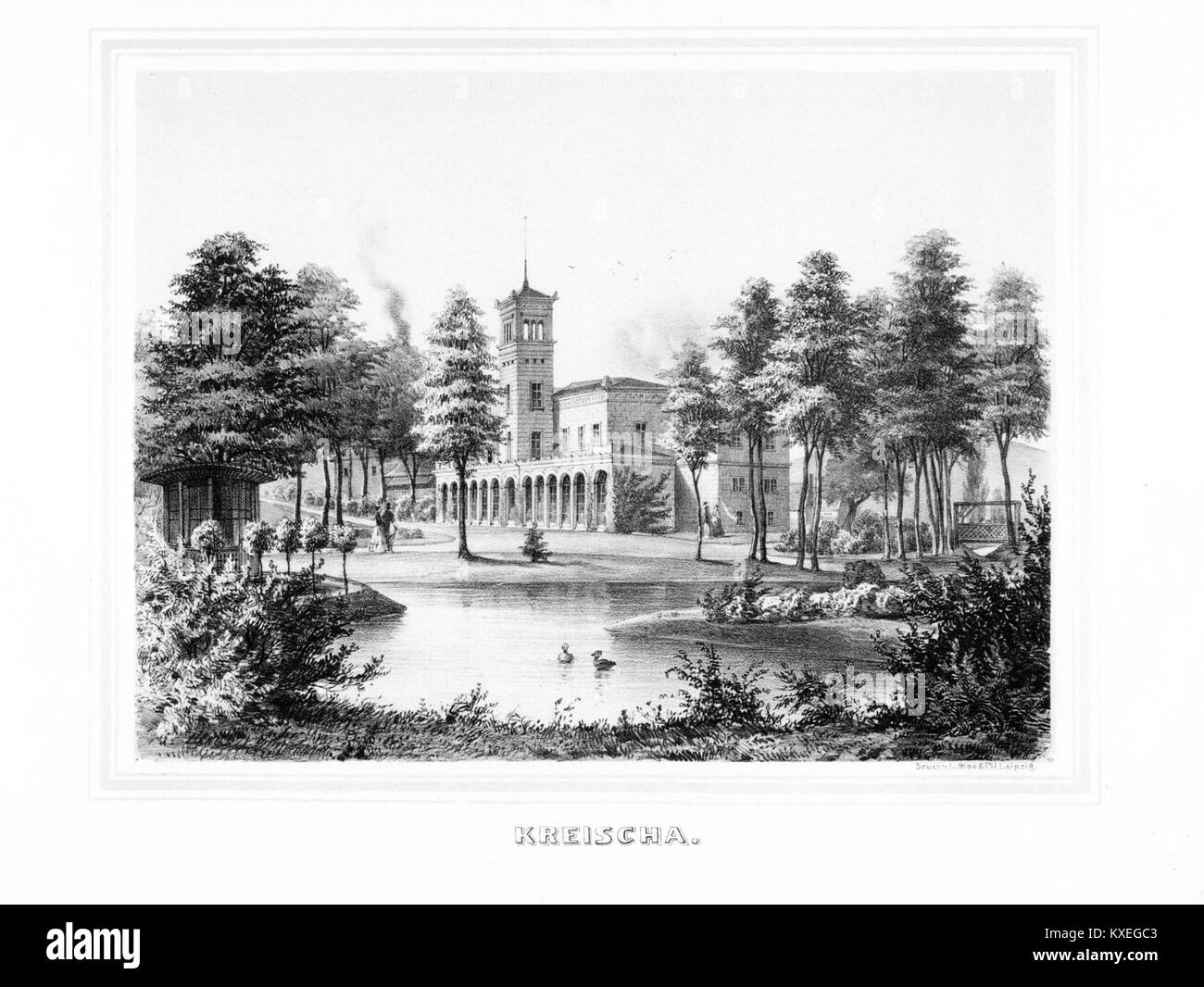 An illustrated album of castles and manor houses from the Kingdom of ...
