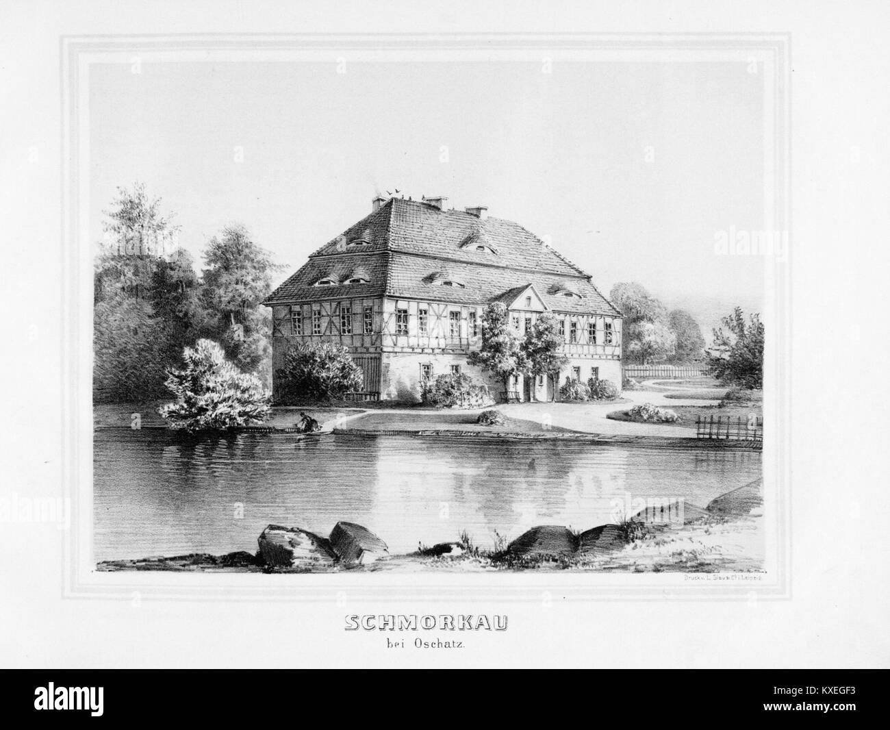 An album of castles and manor houses in the Kingdom of Saxony ...
