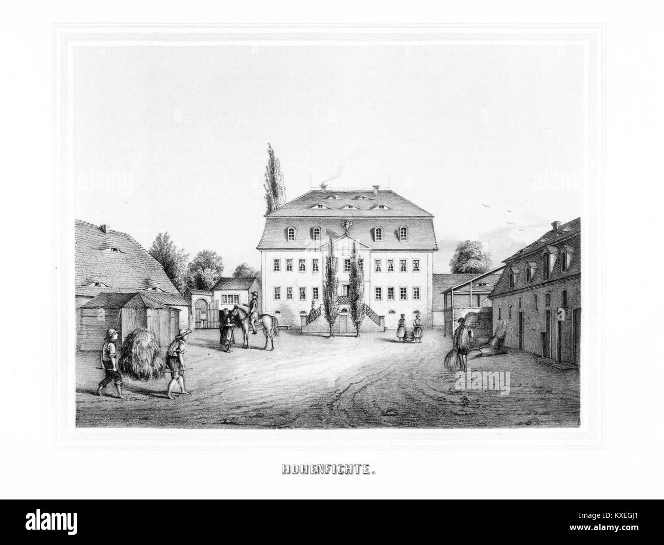 The album displays castles and manor houses across the Kingdom of ...