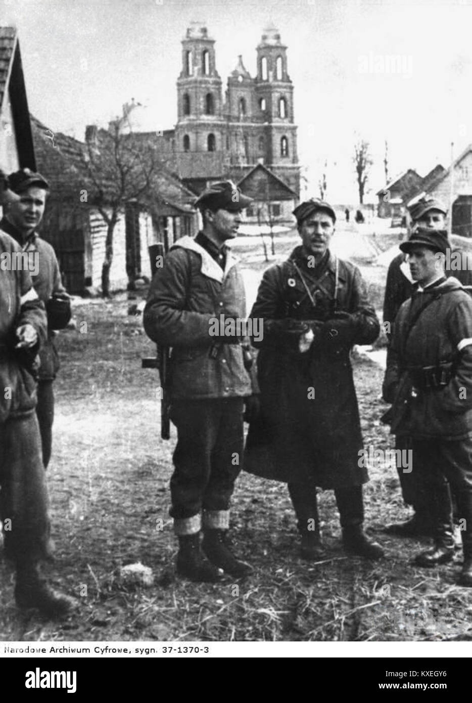 This photograph captures soldiers from the 3rd Vilnius Brigade of the ...