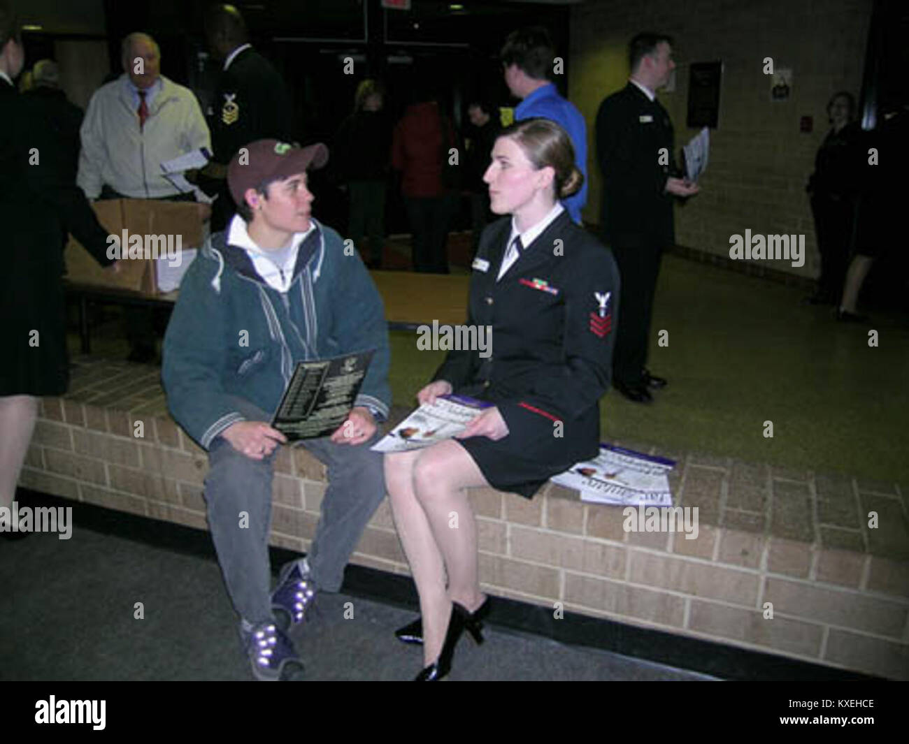 This image captures a military personnel engaging in an operational ...