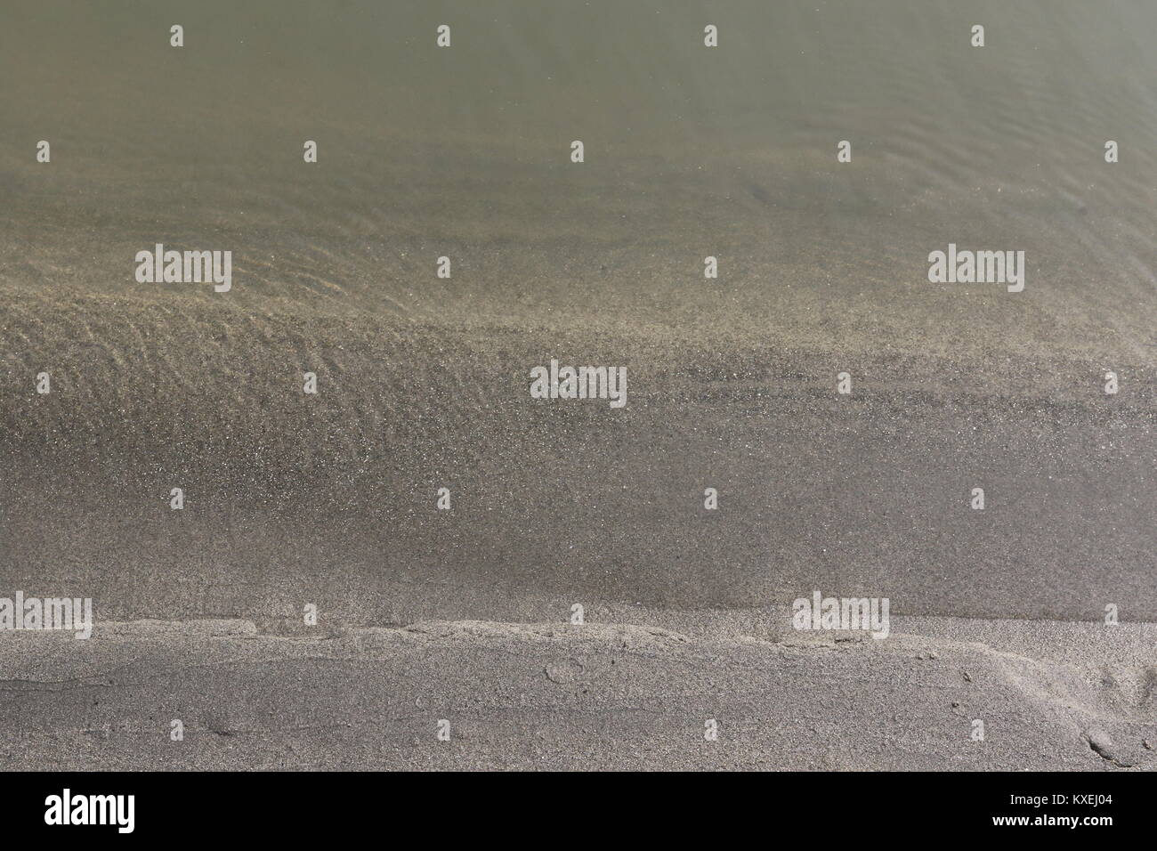 Interesting patterns in sand on a riverbed, sand Stock Photo - Alamy