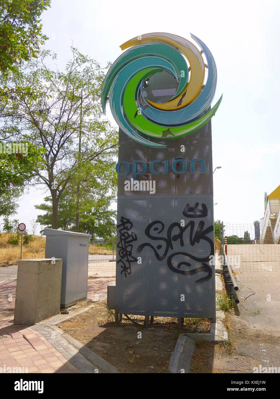 Alcorcón - Centro Comercial Opción 5 Stock Photo - Alamy