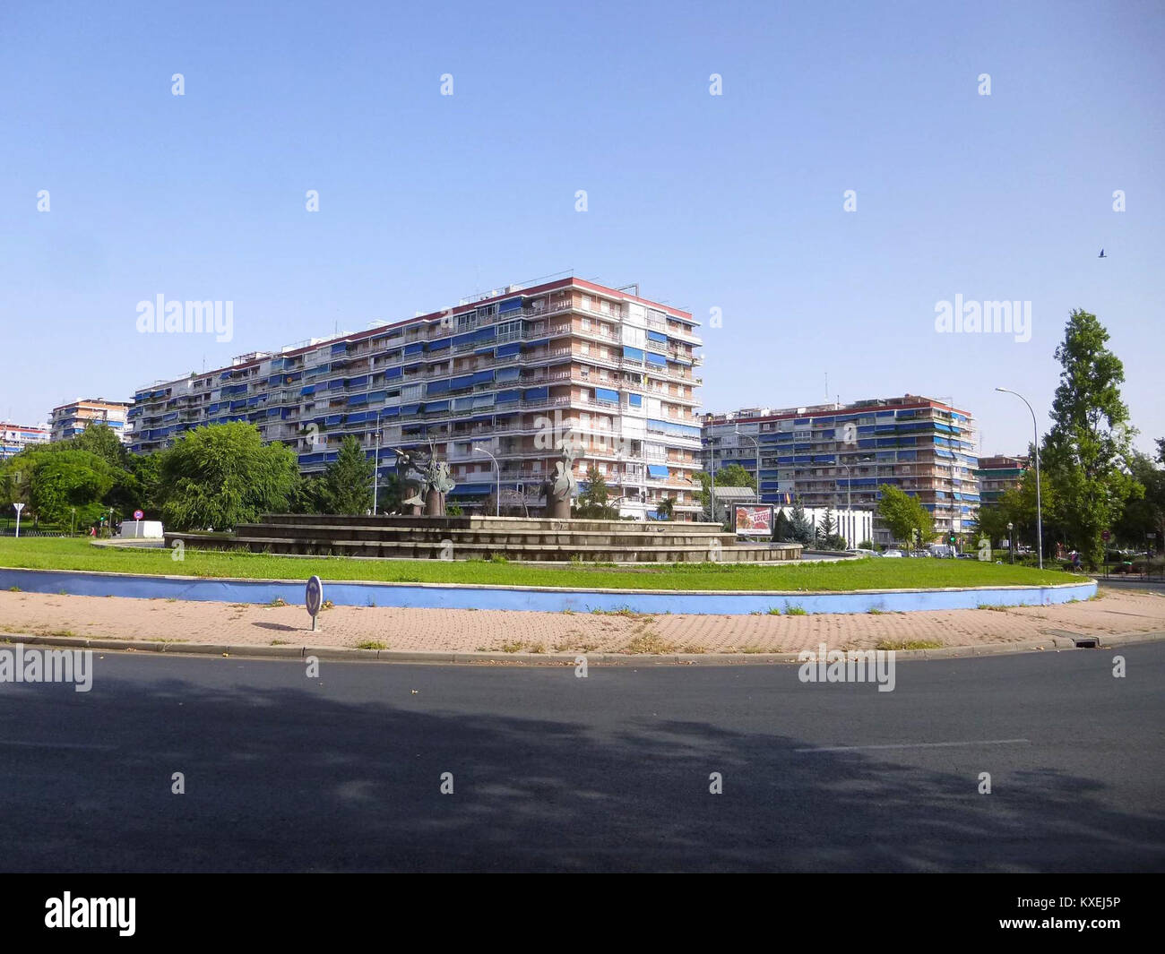The Alcorcón sculptures, fountains, and roundabouts display the ...