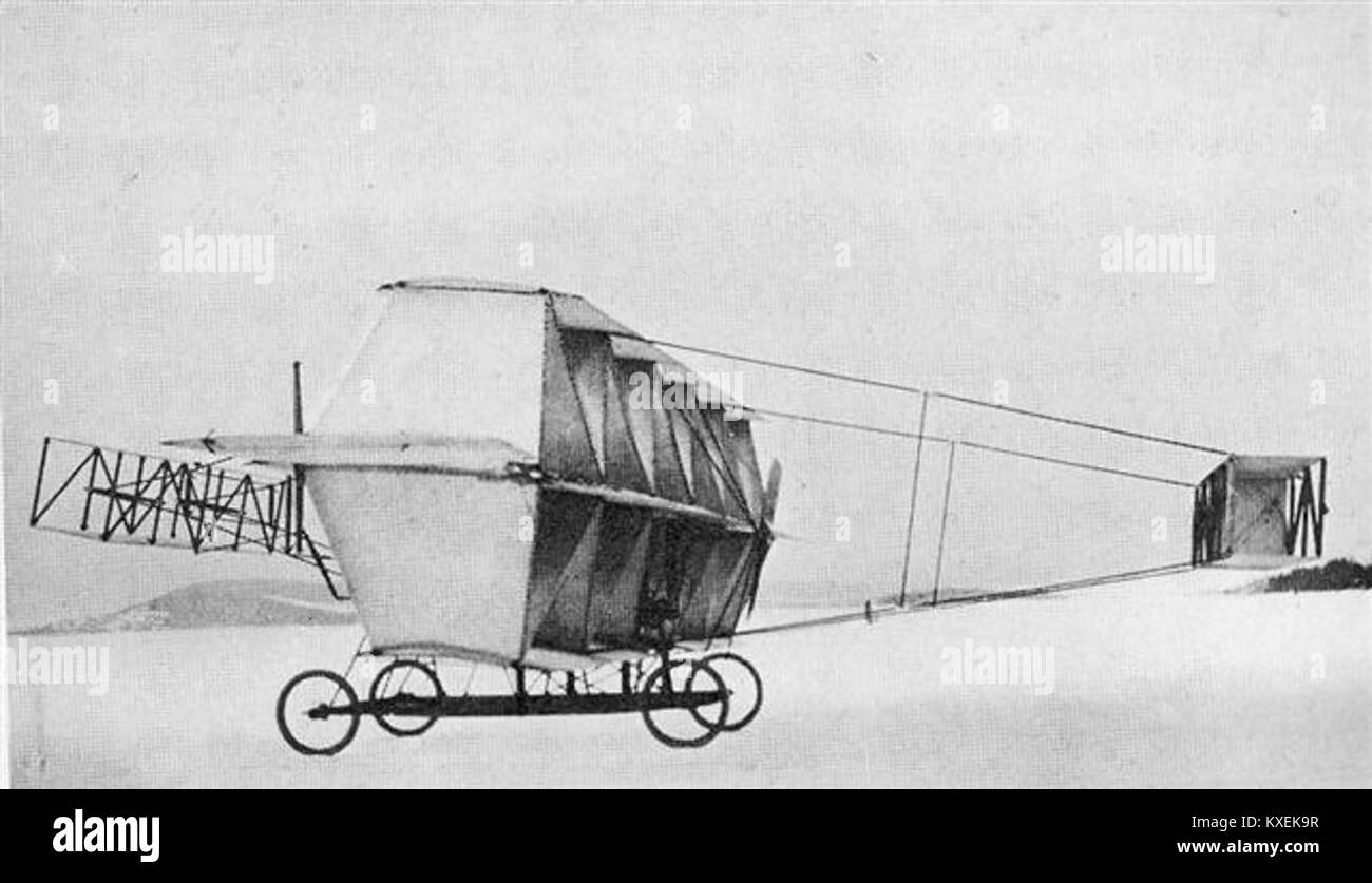 Alexander Graham Bell's Oionos triplane Stock Photo - Alamy