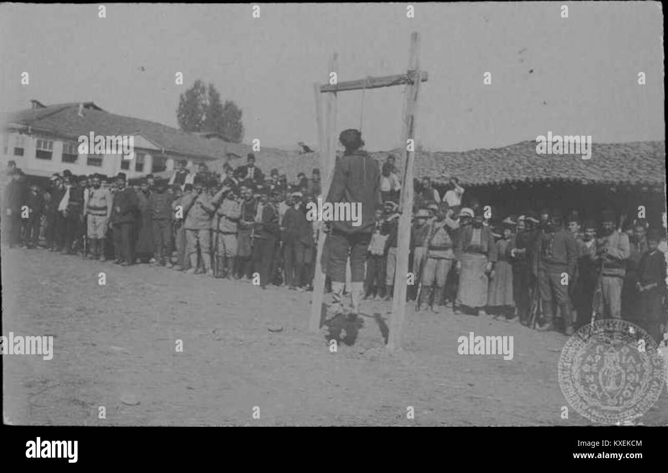 Historical figure hanging Black and White Stock Photos & Images - Alamy