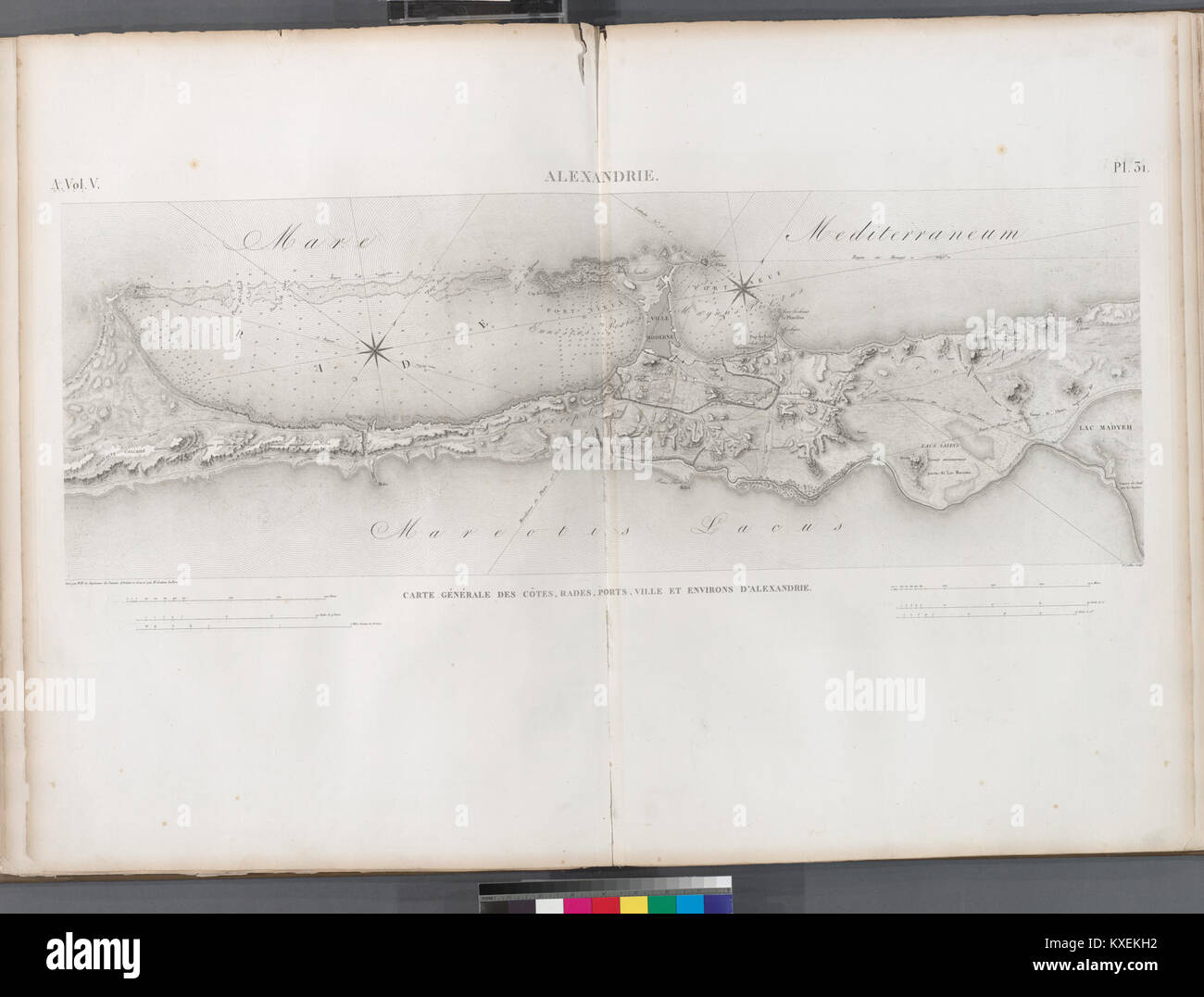 Map of alexandria egypt hi-res stock photography and images - Alamy