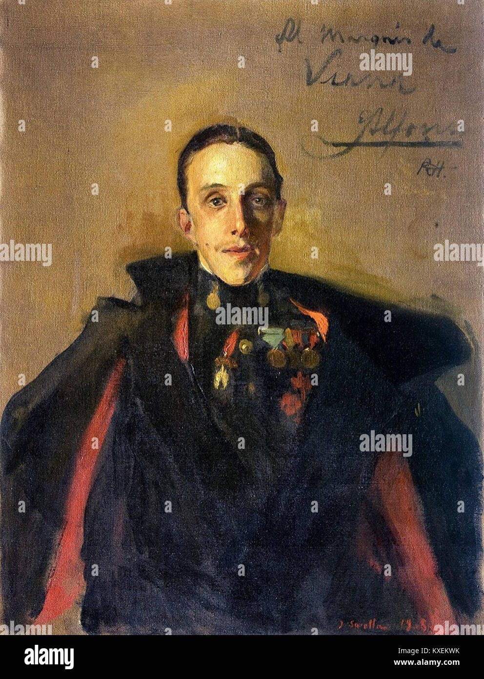 This portrait of Alfonso XIII by Joaquín Sorolla captures the Spanish ...