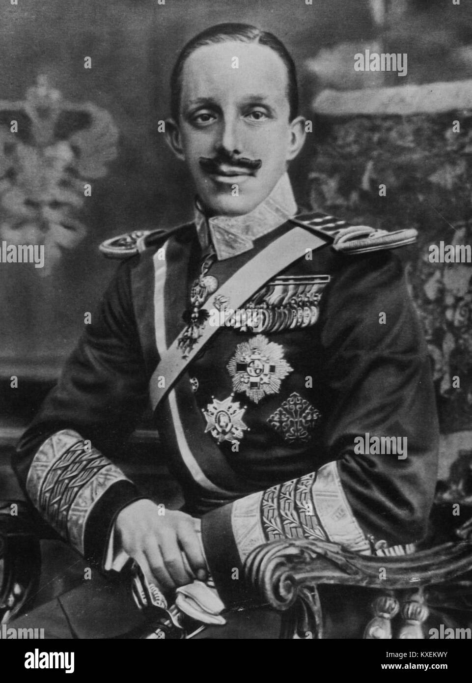 Portrait king alfonso xiii spain hi-res stock photography and images ...