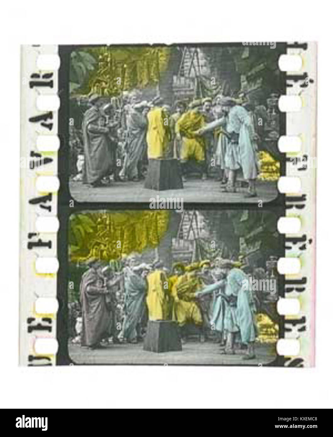 A 1907 illustration from the tale of 'Ali Baba et les Quarante Voleurs ...