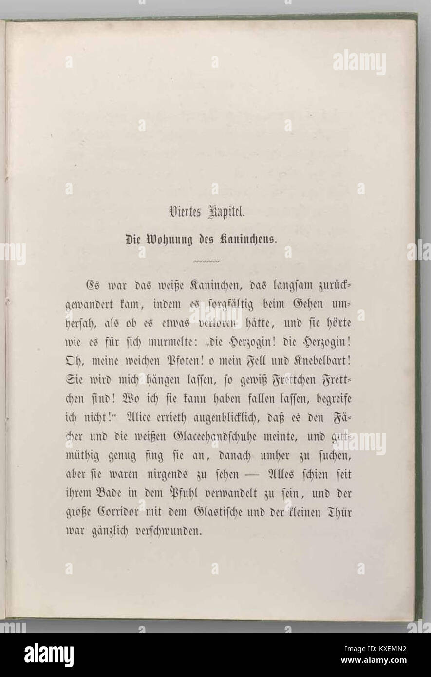 The image or scene represents ‘Alice’s Adventures in Wonderland,’ a ...