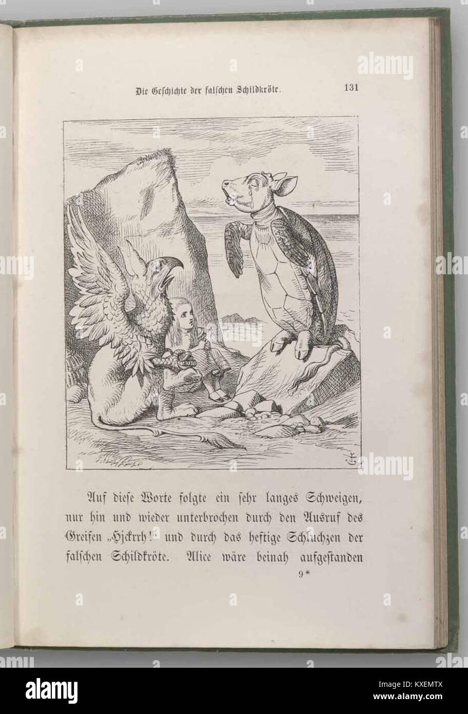 This German version of 'Alice's Adventures in Wonderland' presents the ...