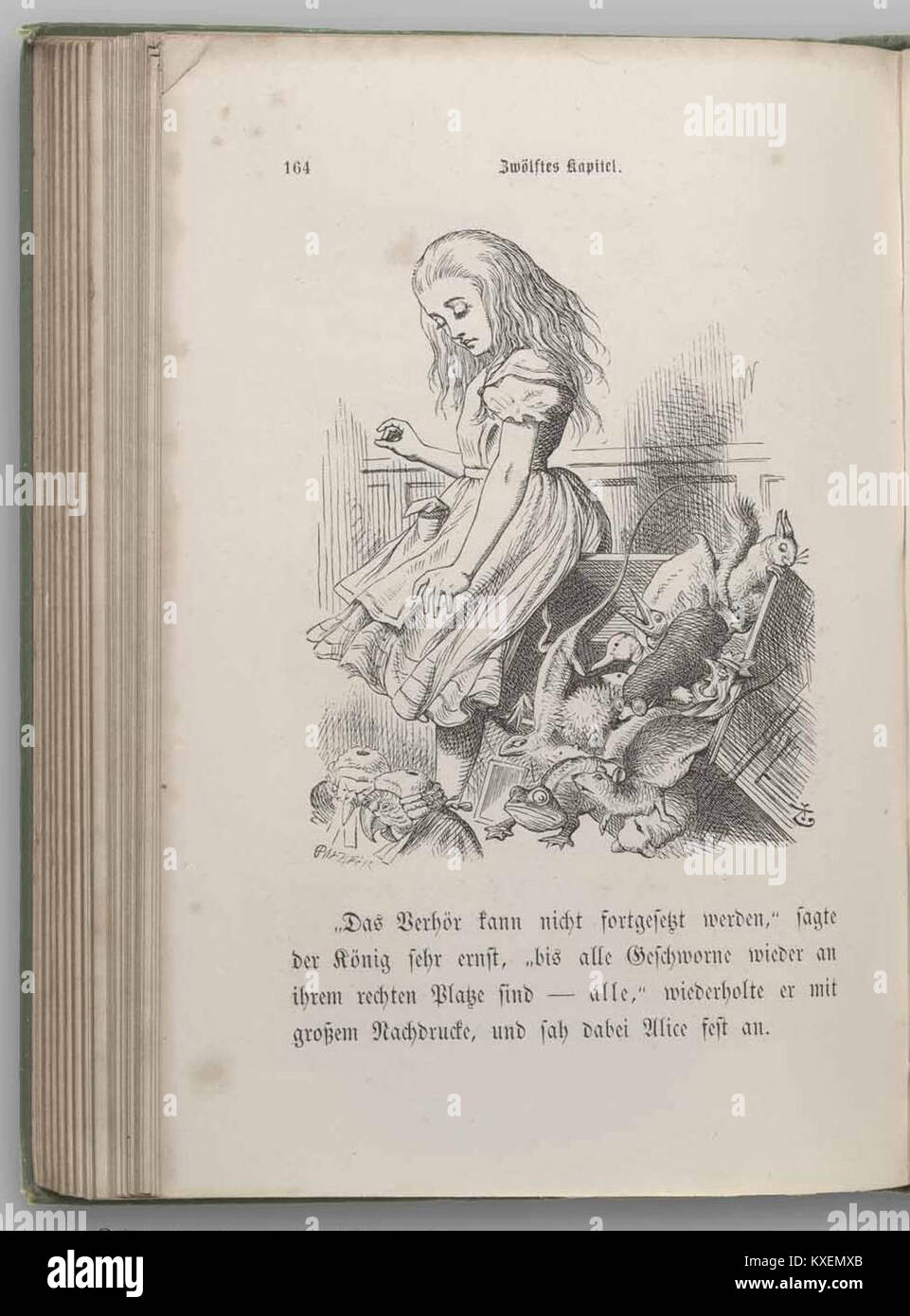 Alice in wonderland book 1865 hi-res stock photography and images - Alamy
