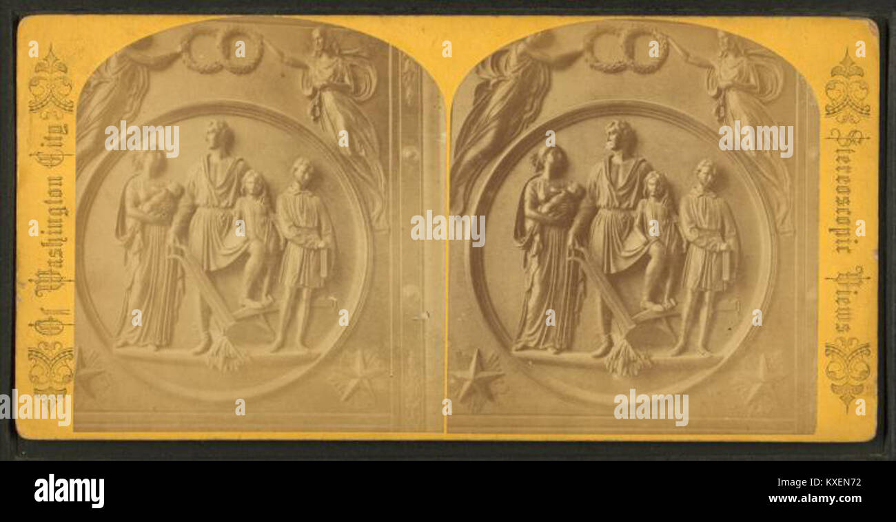 Thomas Crawford's allegorical sculpture 'Representation of Peace ...