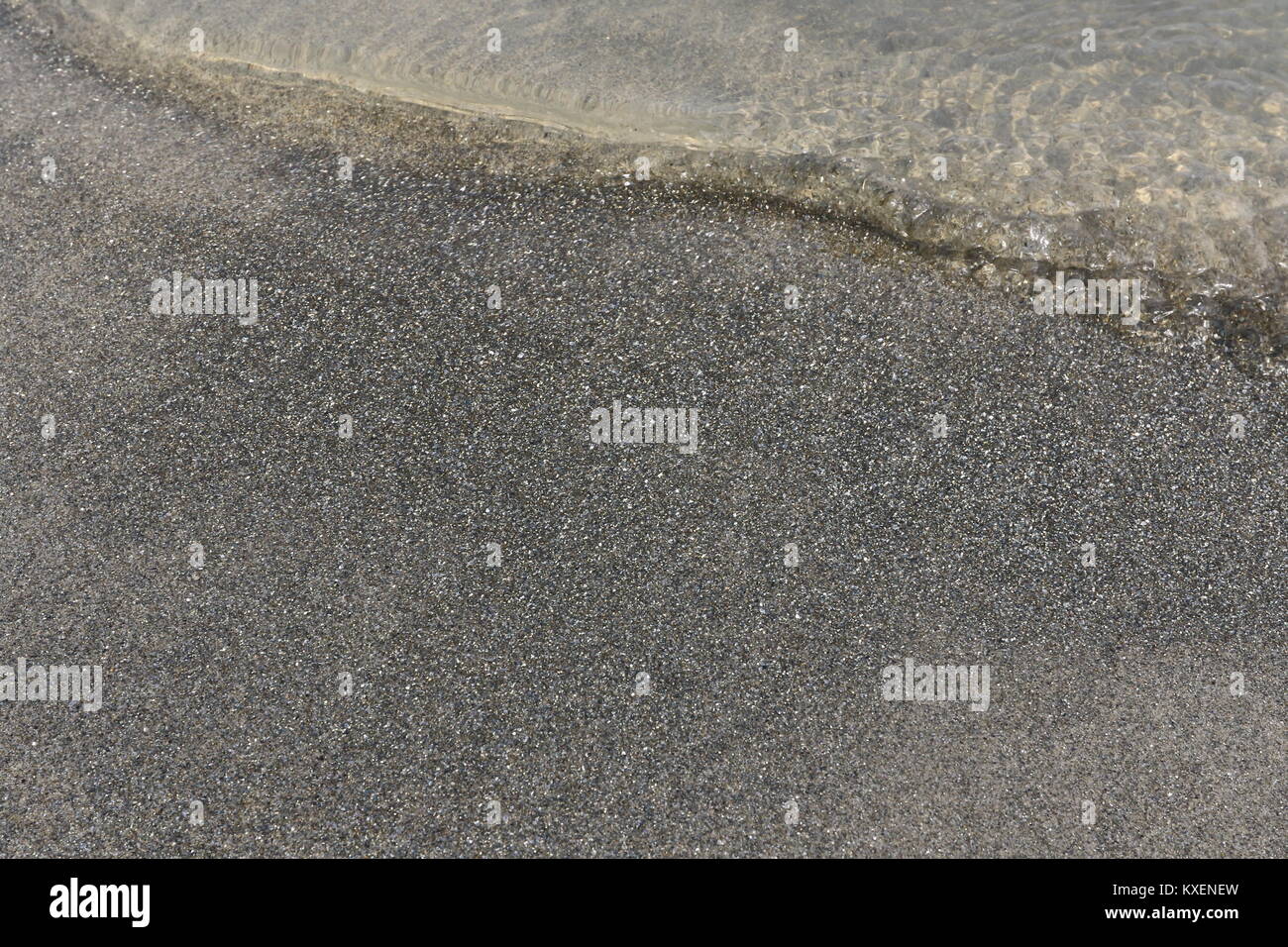 Interesting patterns in sand on a riverbed, sand Stock Photo - Alamy