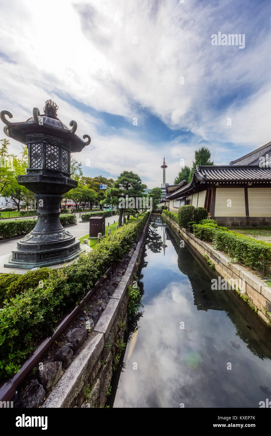 Higashi Hongan-ji, Temple, Honshu Province, Kyoto, Japan Stock Photo ...