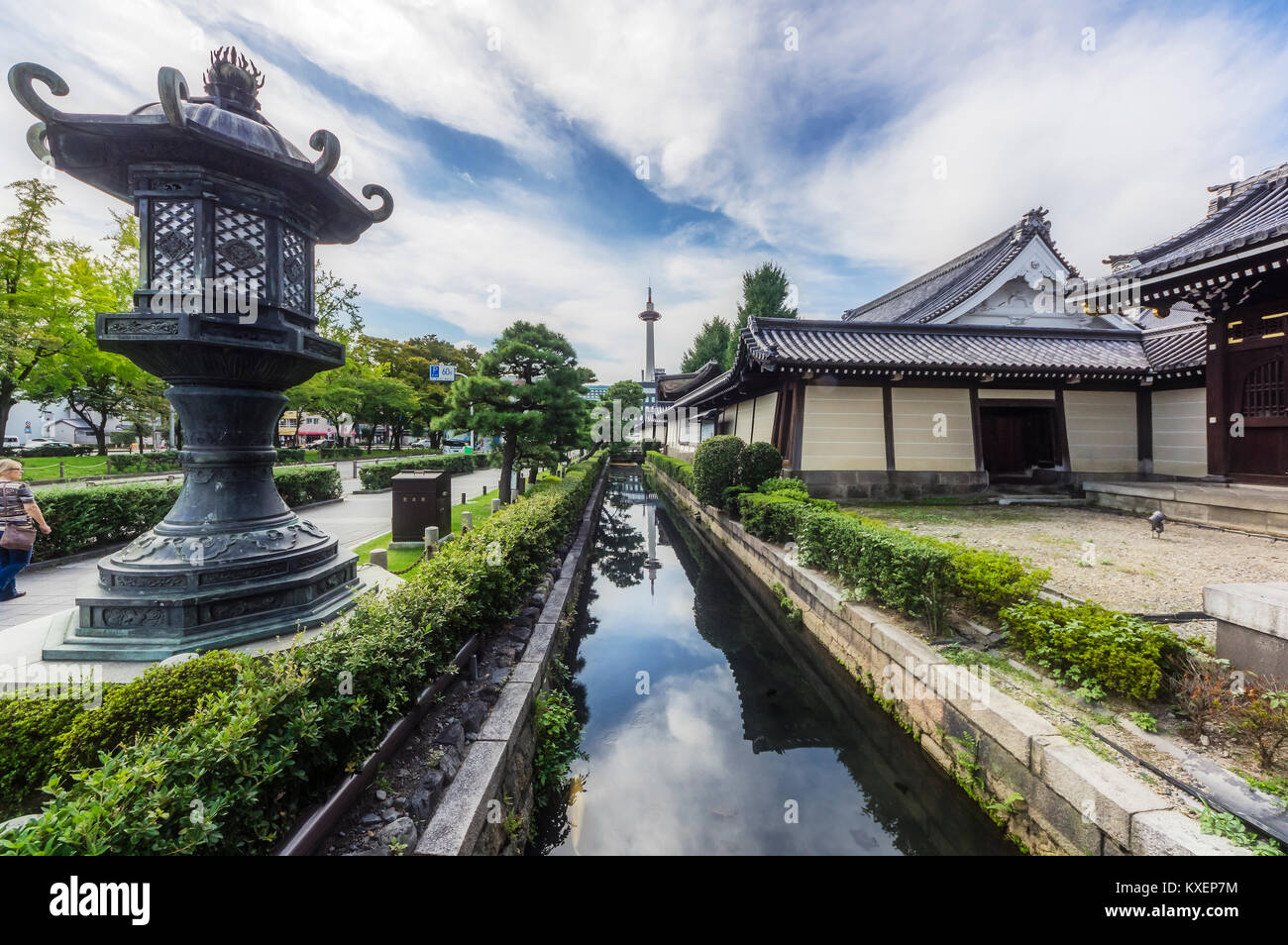 Higashi Hongan-ji, Temple, Honshu Province, Kyoto, Japan Stock Photo ...