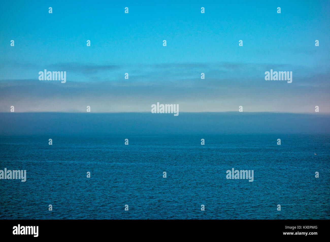 Fog over the sea Stock Photo - Alamy