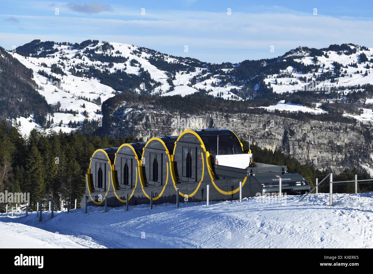 Schwyz-Stoos cable car,world's steepest funicular,Stoos,canton Schwyz ...
