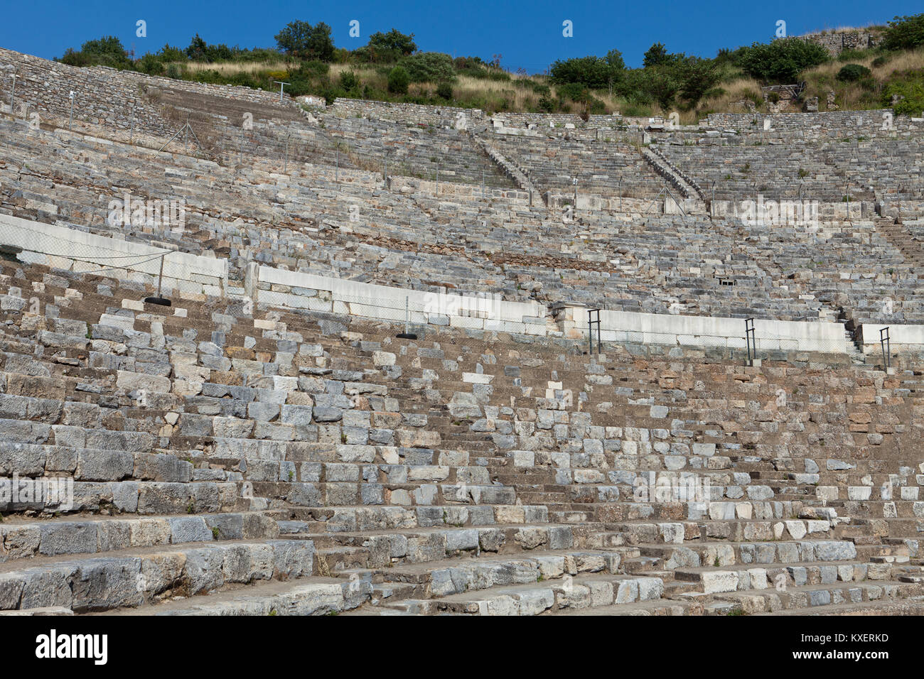 Greek-Roman amphitheater in the ancient city Ephesus Stock Photo - Alamy