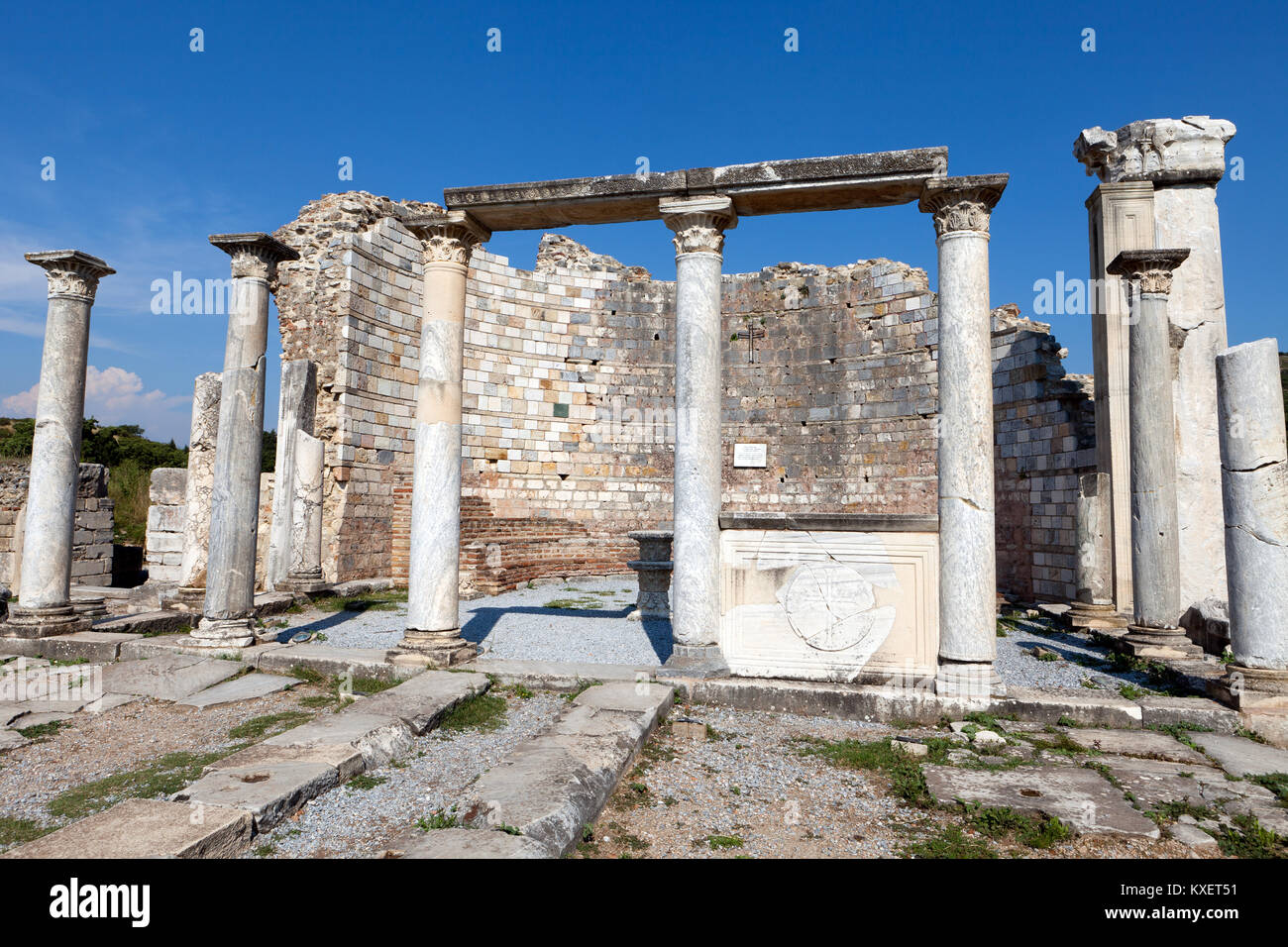 Church of the Councils in Ephesus, Turkey Stock Photo - Alamy