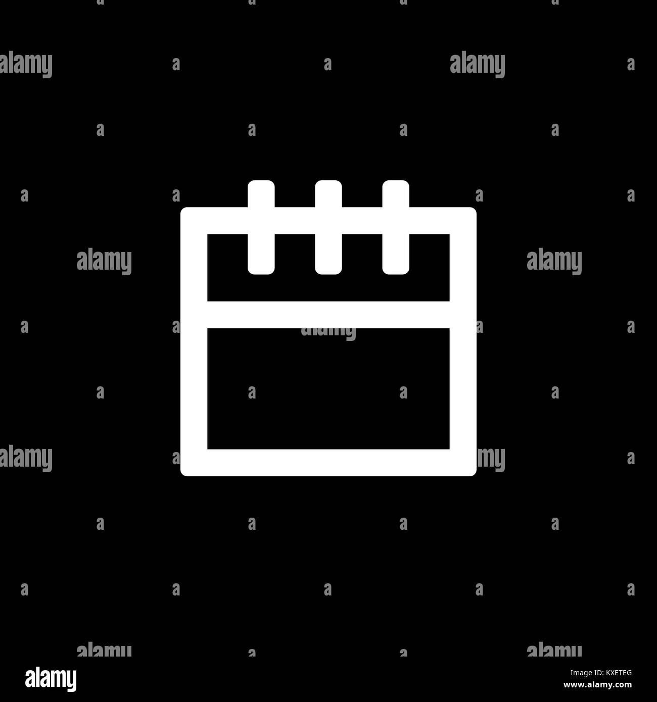 Simple calendar design hi-res stock photography and images - Alamy