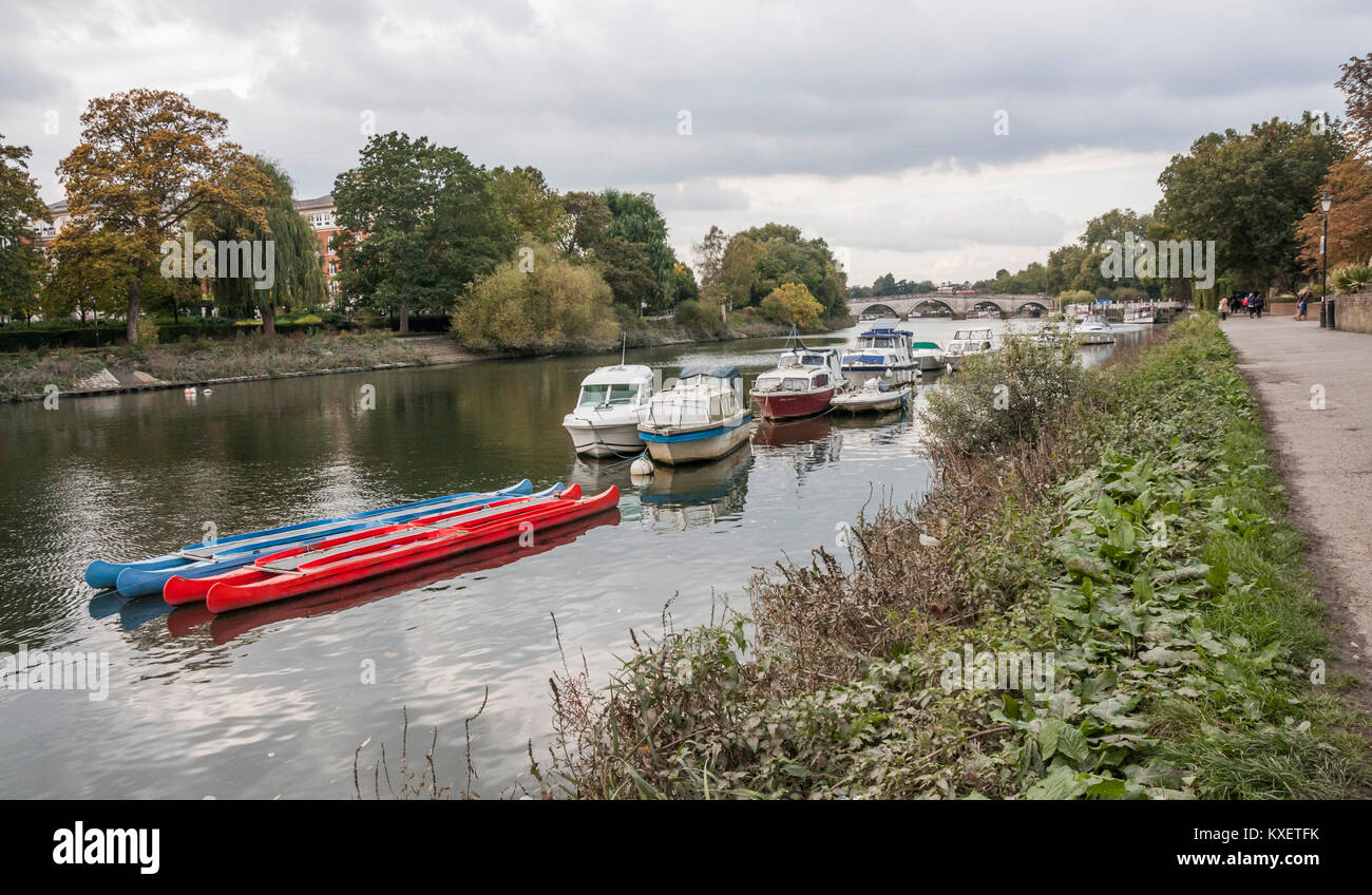 The riverside at Richmond upon Thames,London,England,UK Stock Photo - Alamy