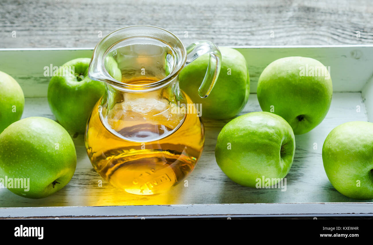 fresh green apples Stock Photo - Alamy