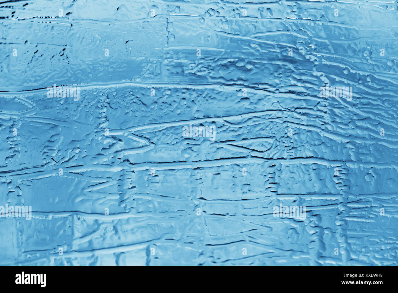 Texture of macro blue cold ice background Stock Photo - Alamy