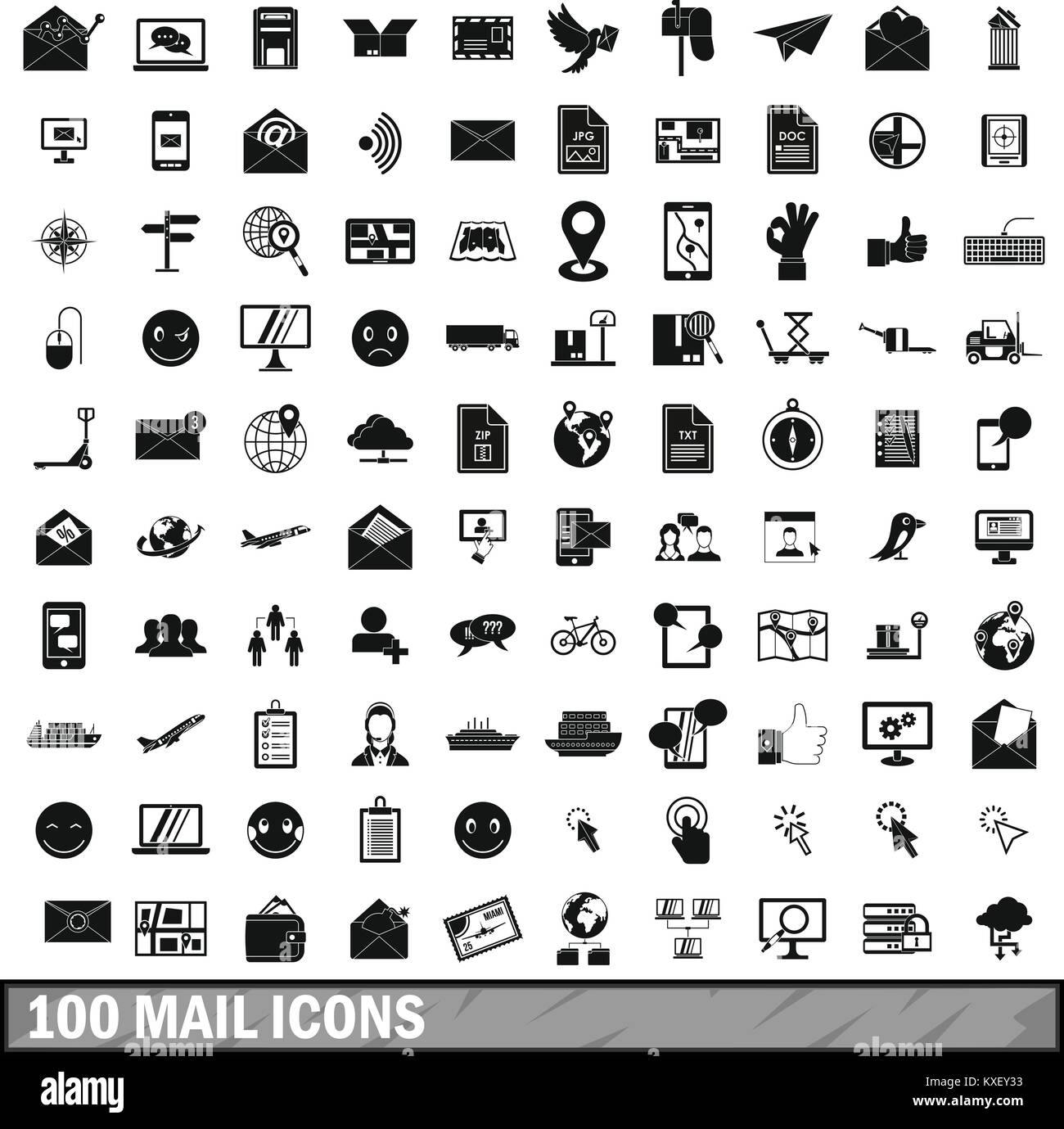 Map airmail envelope Stock Vector Images - Alamy