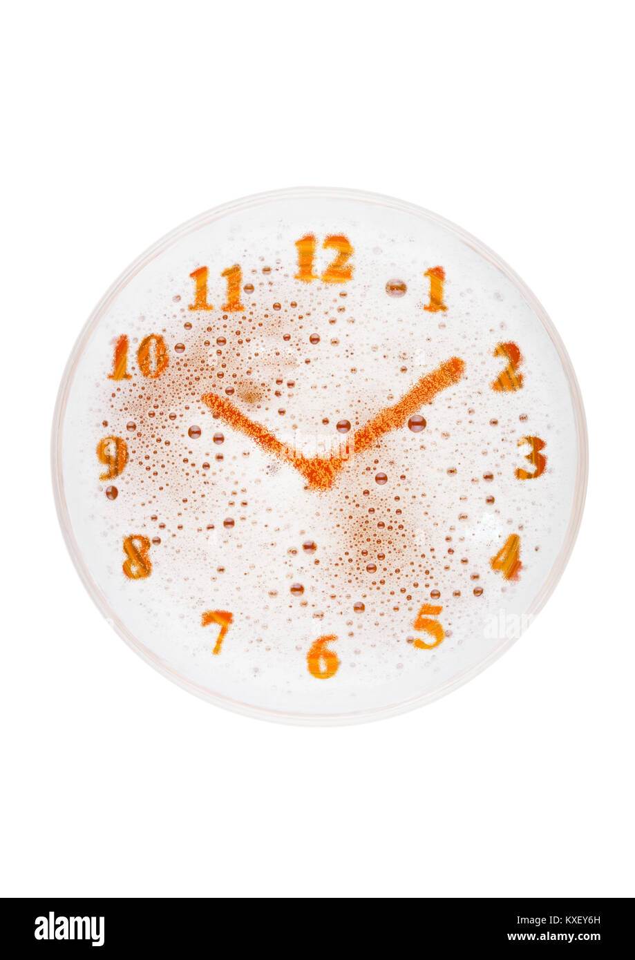 Drunk clock Cut Out Stock Images & Pictures - Alamy