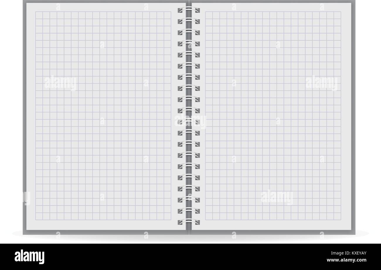 Clean notebook icon, realistic style Stock Vector Image & Art - Alamy