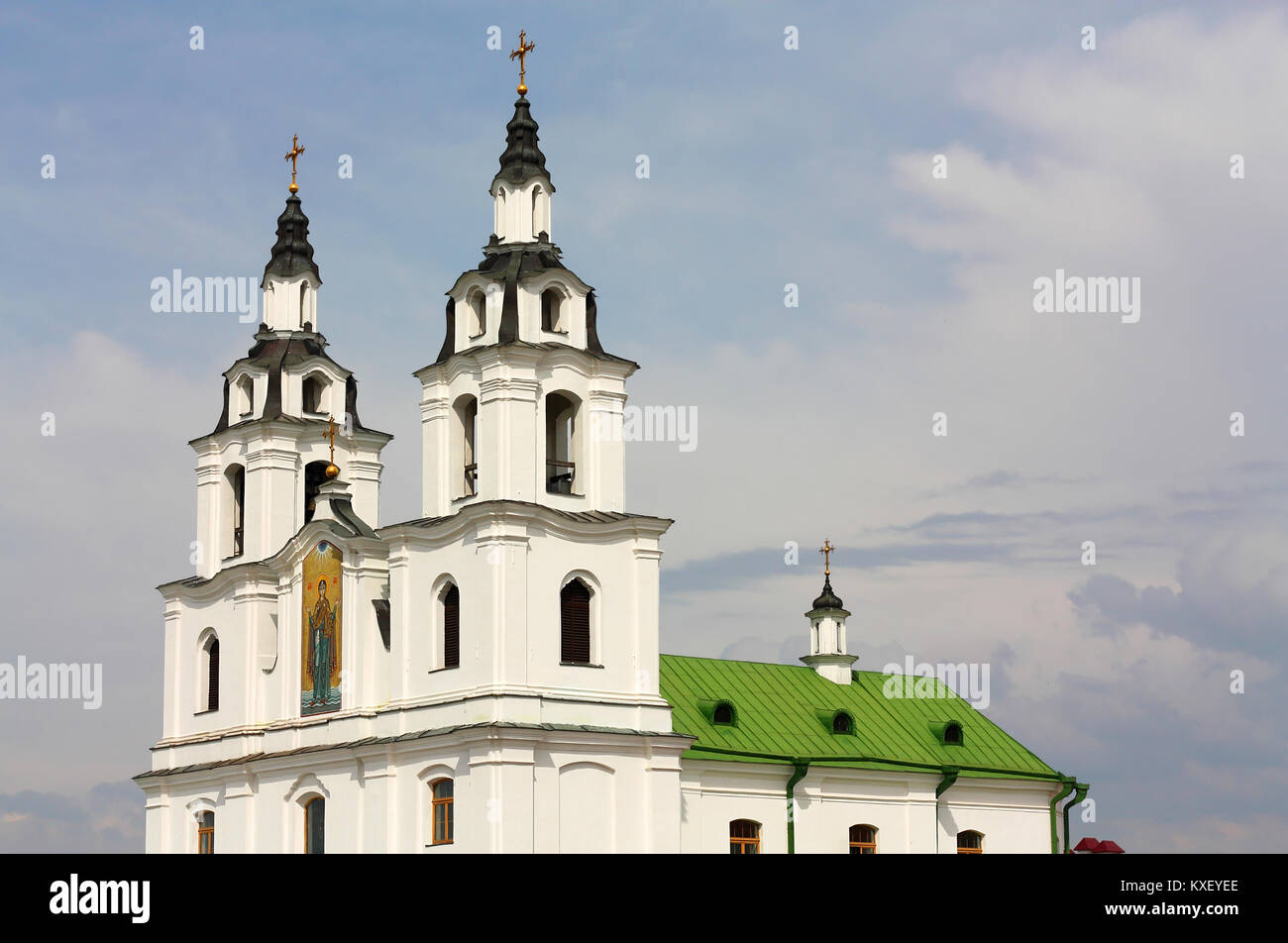 Medieval church built in the of northern baroque style Stock Photo - Alamy